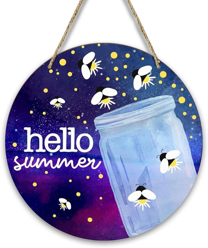 Beautiful decorative sign of tropical summer door, summer decoration of ...