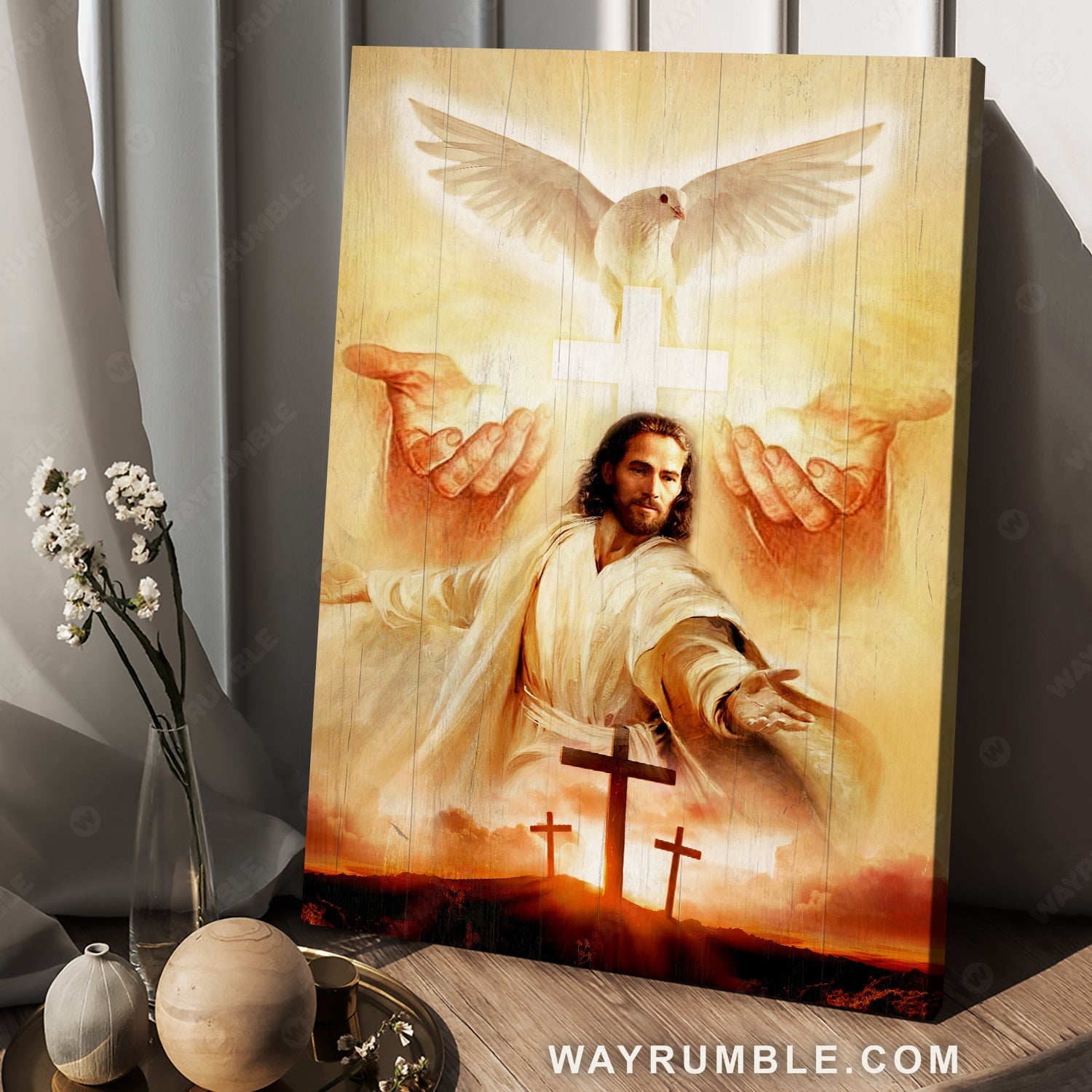 Beautiful dove, Pray for healing, Jesus's hand, Cross symbol - Jesus ...