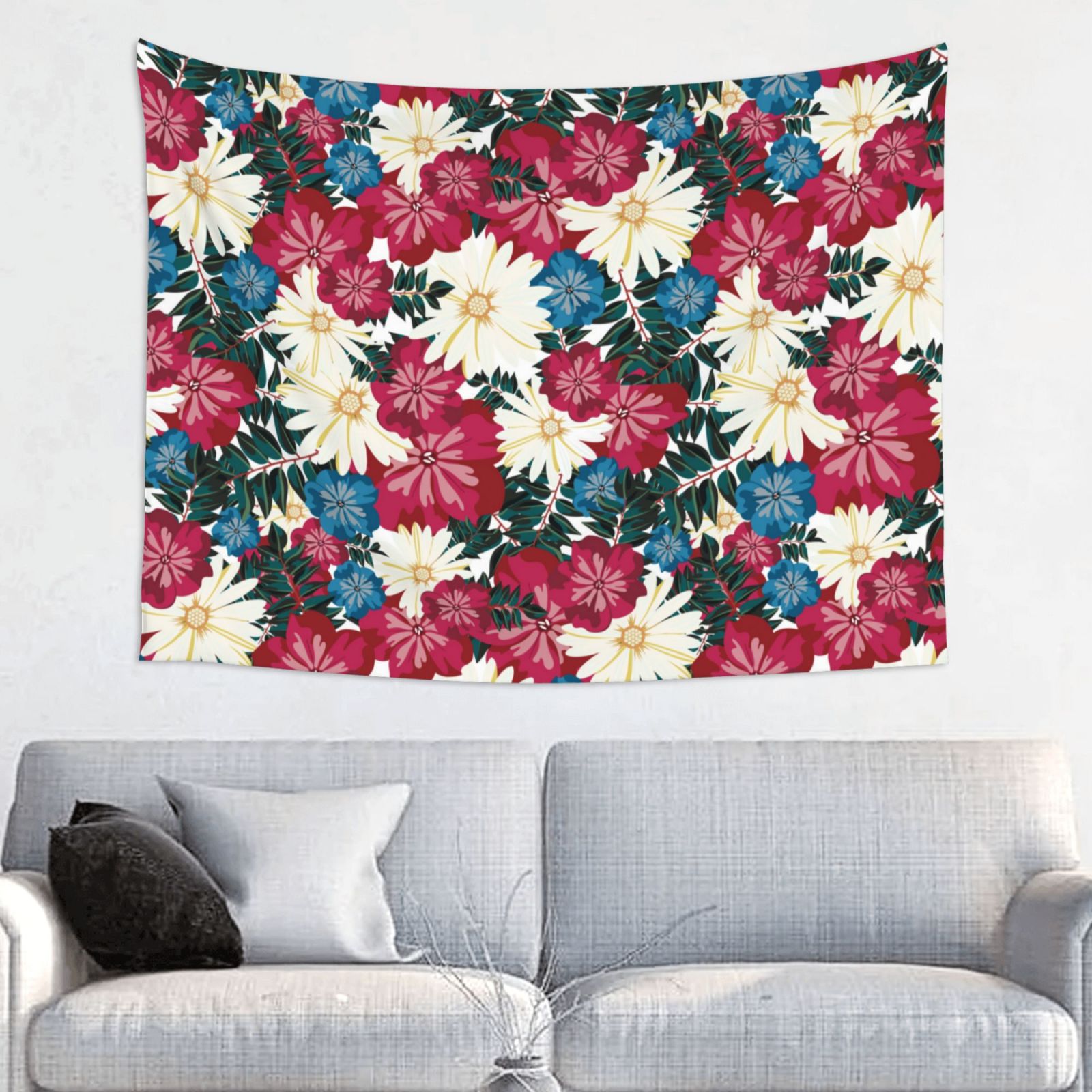 Beautiful flower Tapestry Home Decor Tapestry Wall Hanging Decoration ...