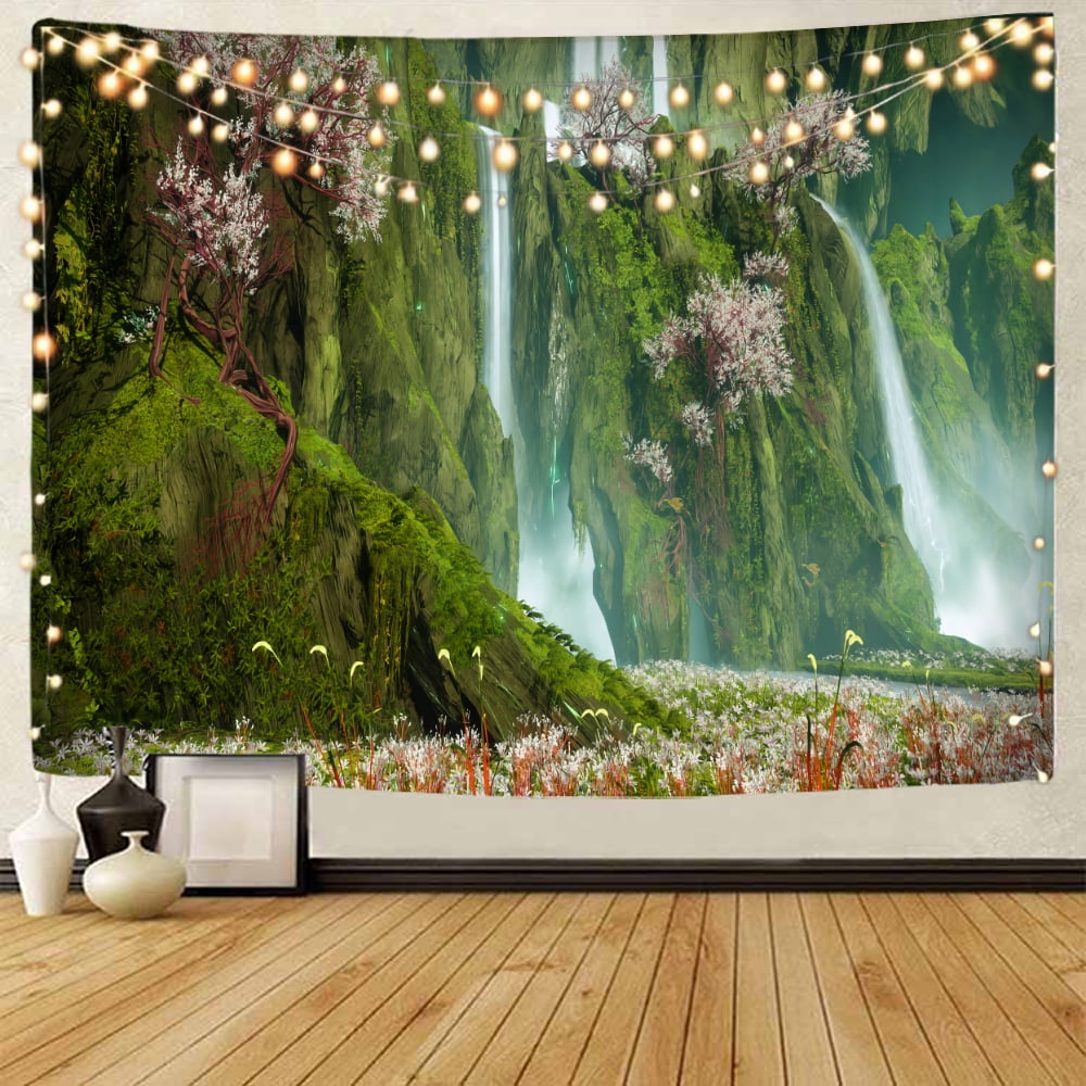 Beautiful landscape background decoration tapestry dreamy natural ...