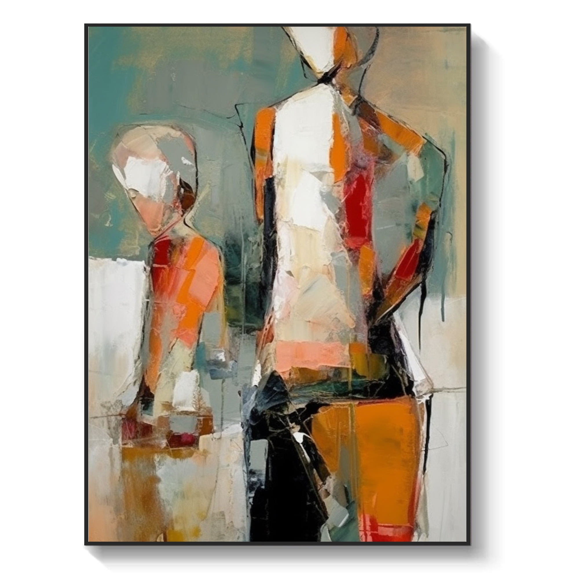 Beautiful woman's back, high quality 100% hand-painted texture painting ...