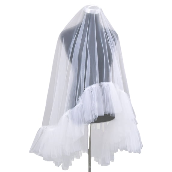 Beautifully Bridal Veil Soft Breathable Wedding Veil Fashionable Bridal ...