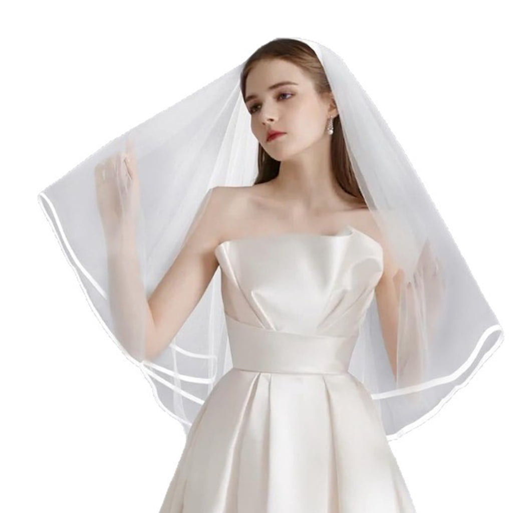 Beautifully Bridal Veils Double Layered Wedding Veils Sophisticated ...