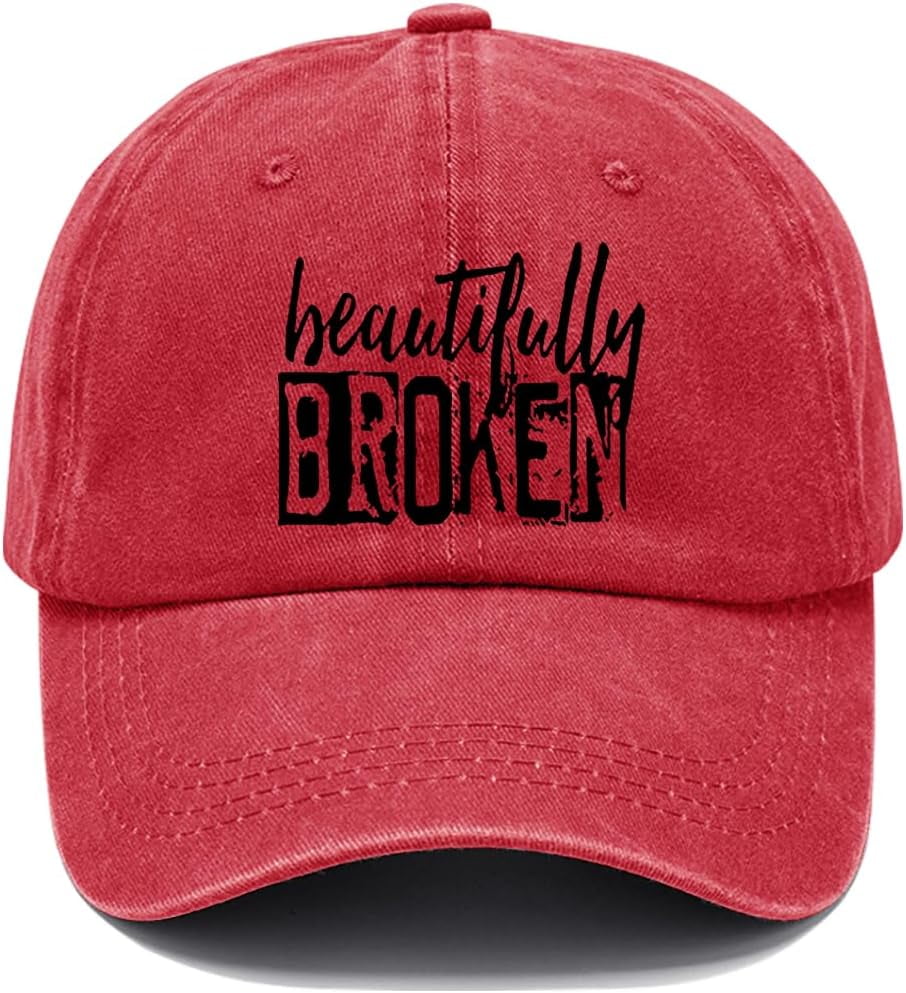Beautifully Broken Hat, Beautifully Broken Adjustable Washed Dyed ...