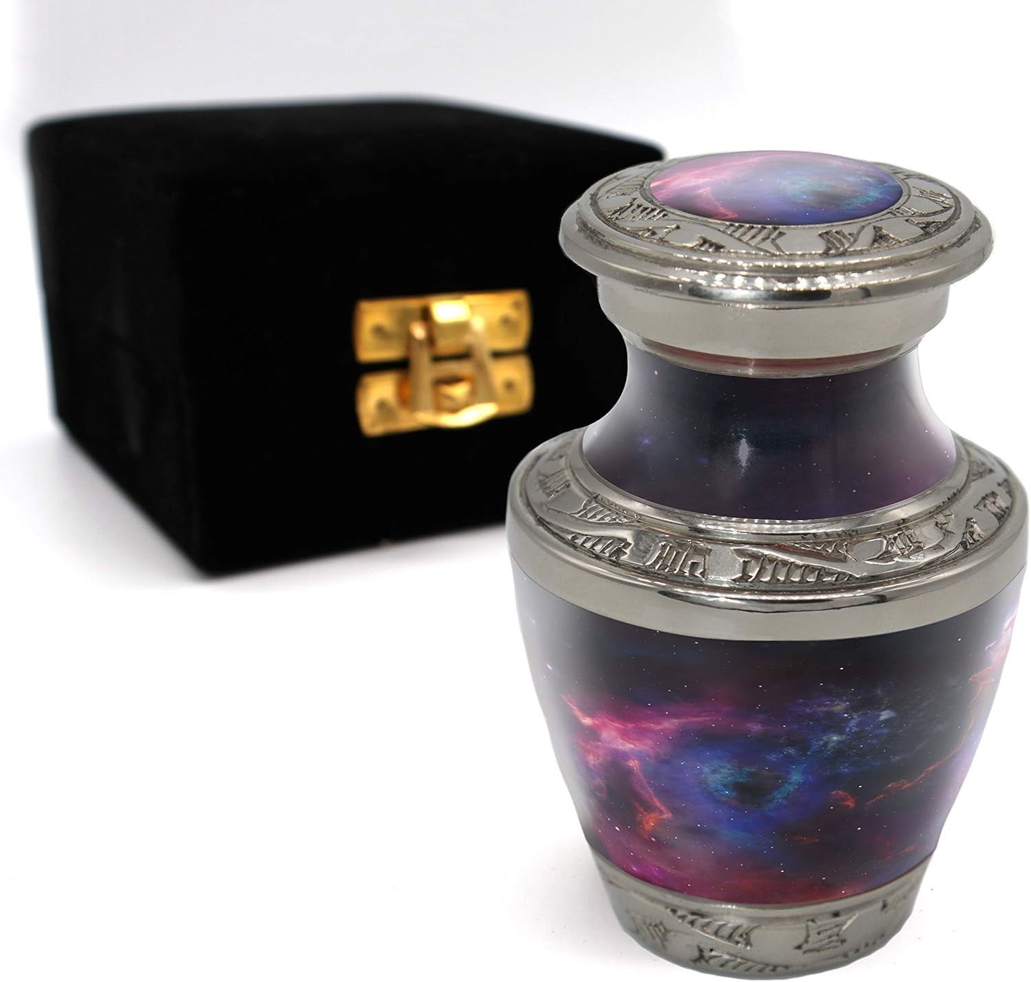 Beautifully Handcrafted Galaxy Cremation Urn for Ashes - Adult Male ...