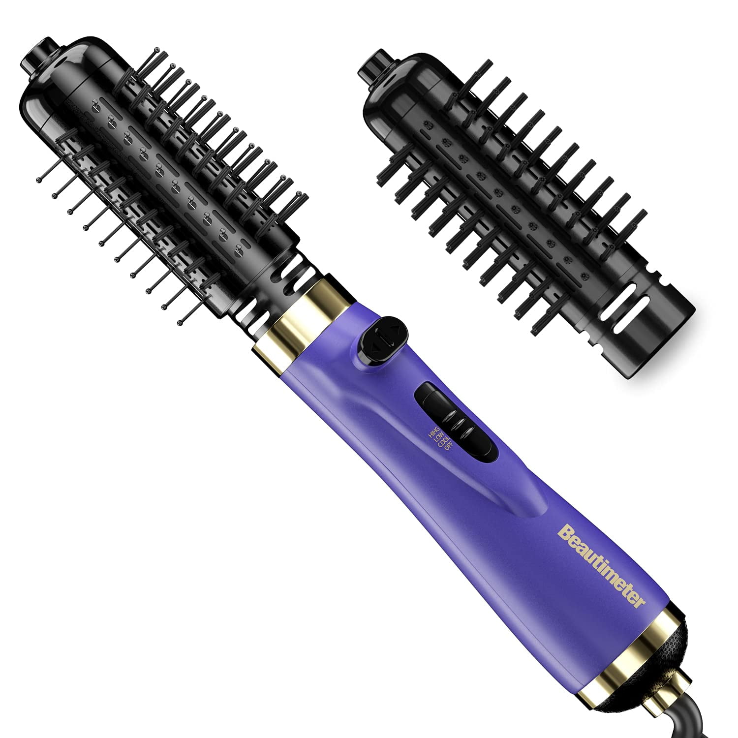 "Beautimeter 3-in-1 Auto-Spin Hair Dryer Brush with 1.5"" & 2 ...