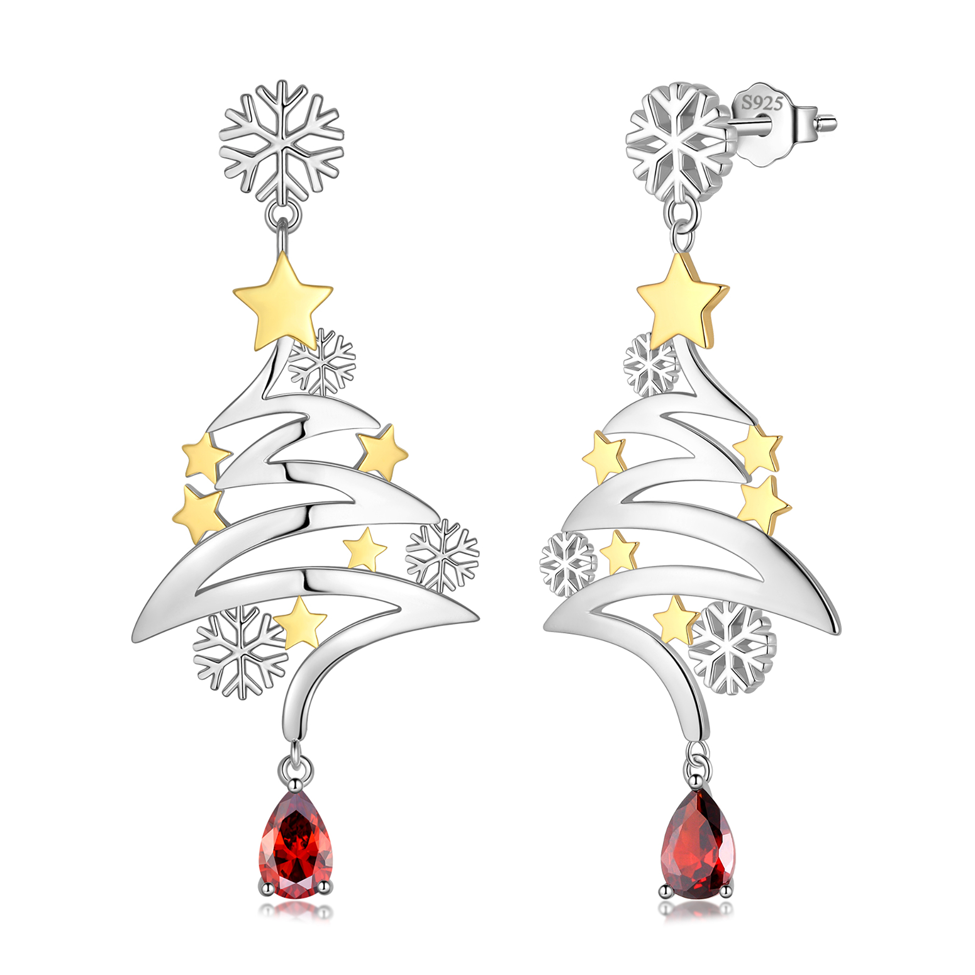 Christmas Earrings for Women Dangle Christmas Light Bulb Jingle Bell ...