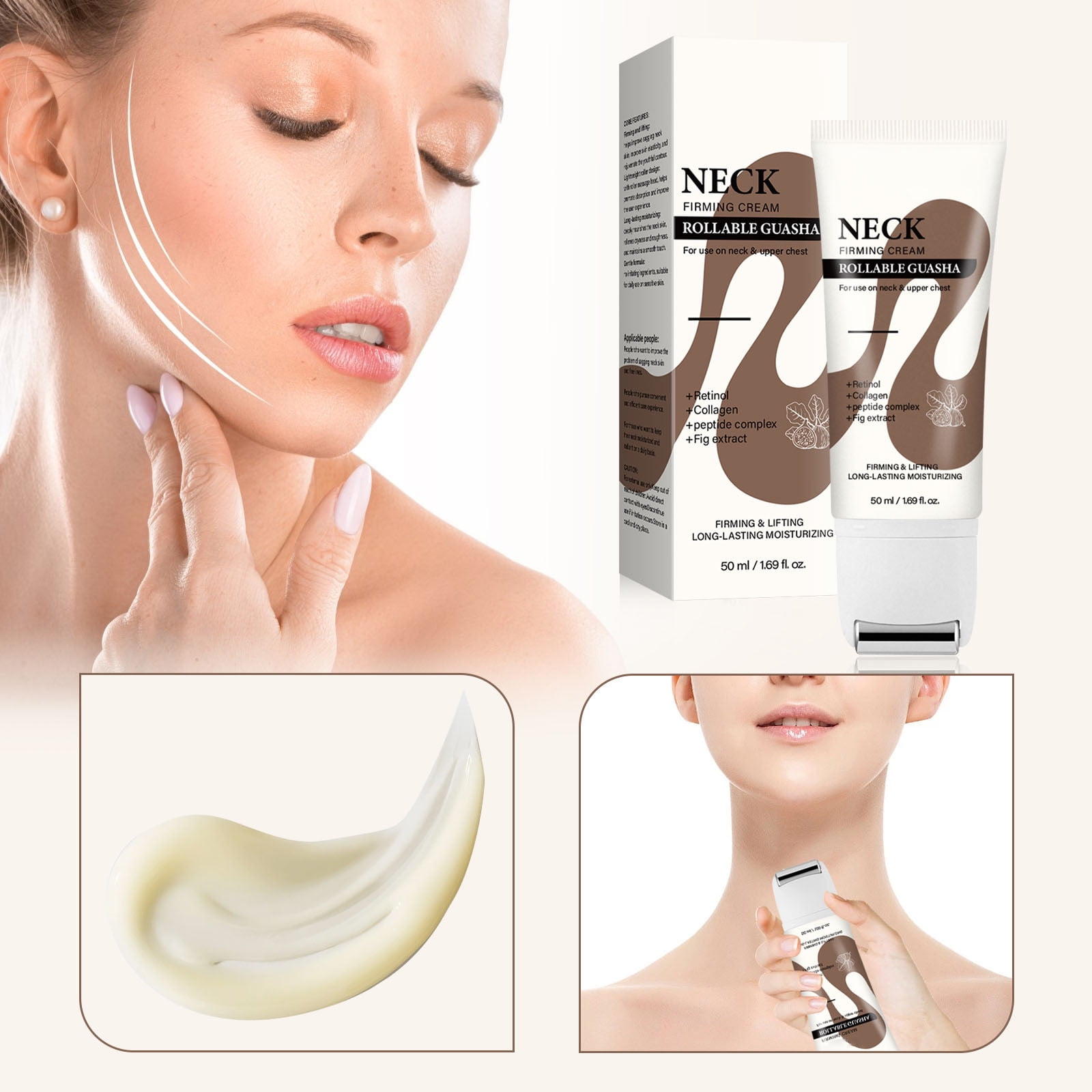 Beauty Up To 30% Off Tozuoyouz Firming And Lifting Roller Neck Cream Specially Protects Neck ...