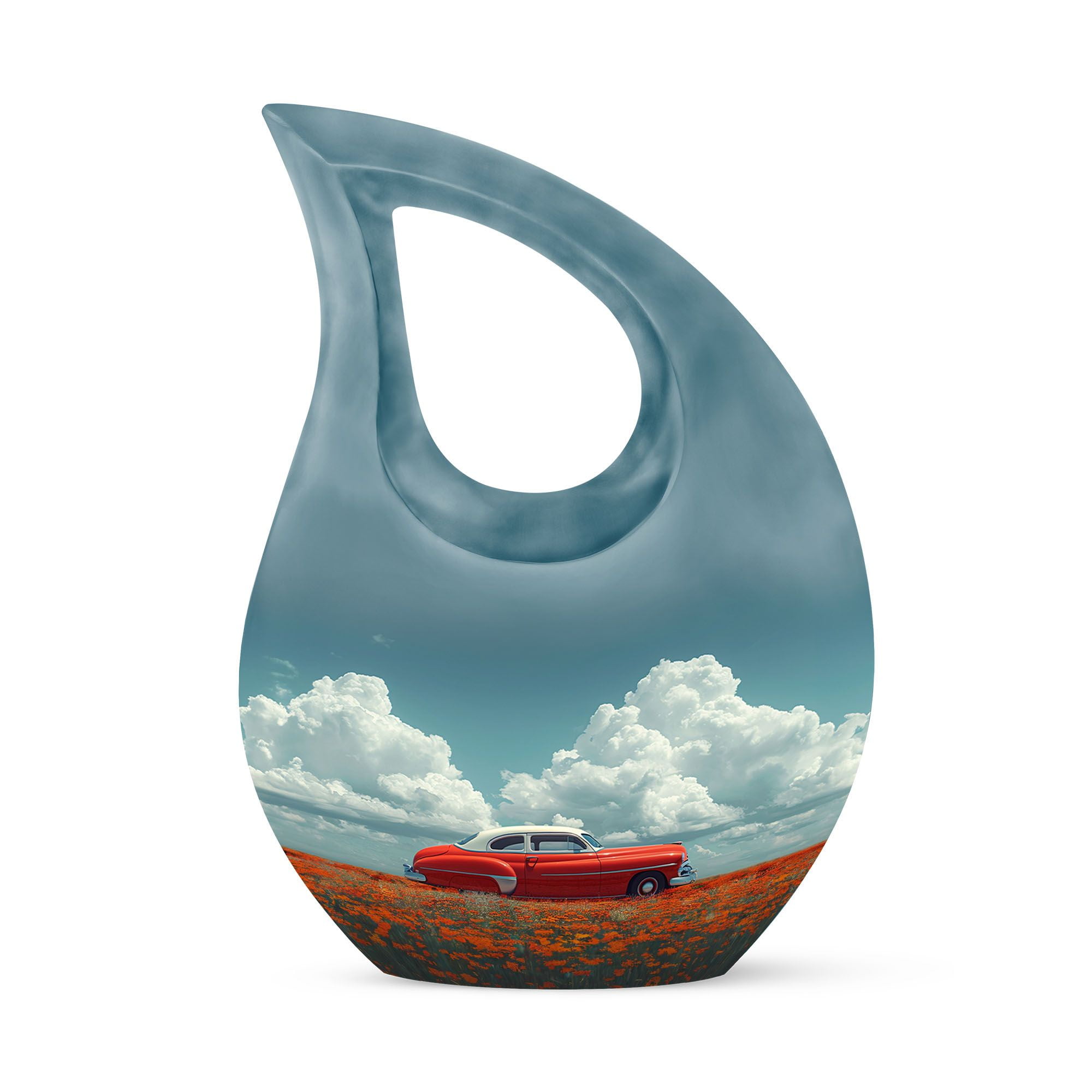 Beauty Amidst Sea Of Wildflowers Urn - Mini Urns For Ashes - Urns For ...