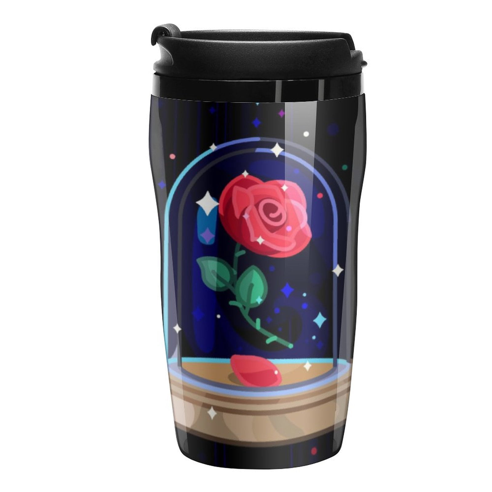 Beauty And Beast Travel Coffee Tumbler Reusable Cup for Coffee or Tea ...