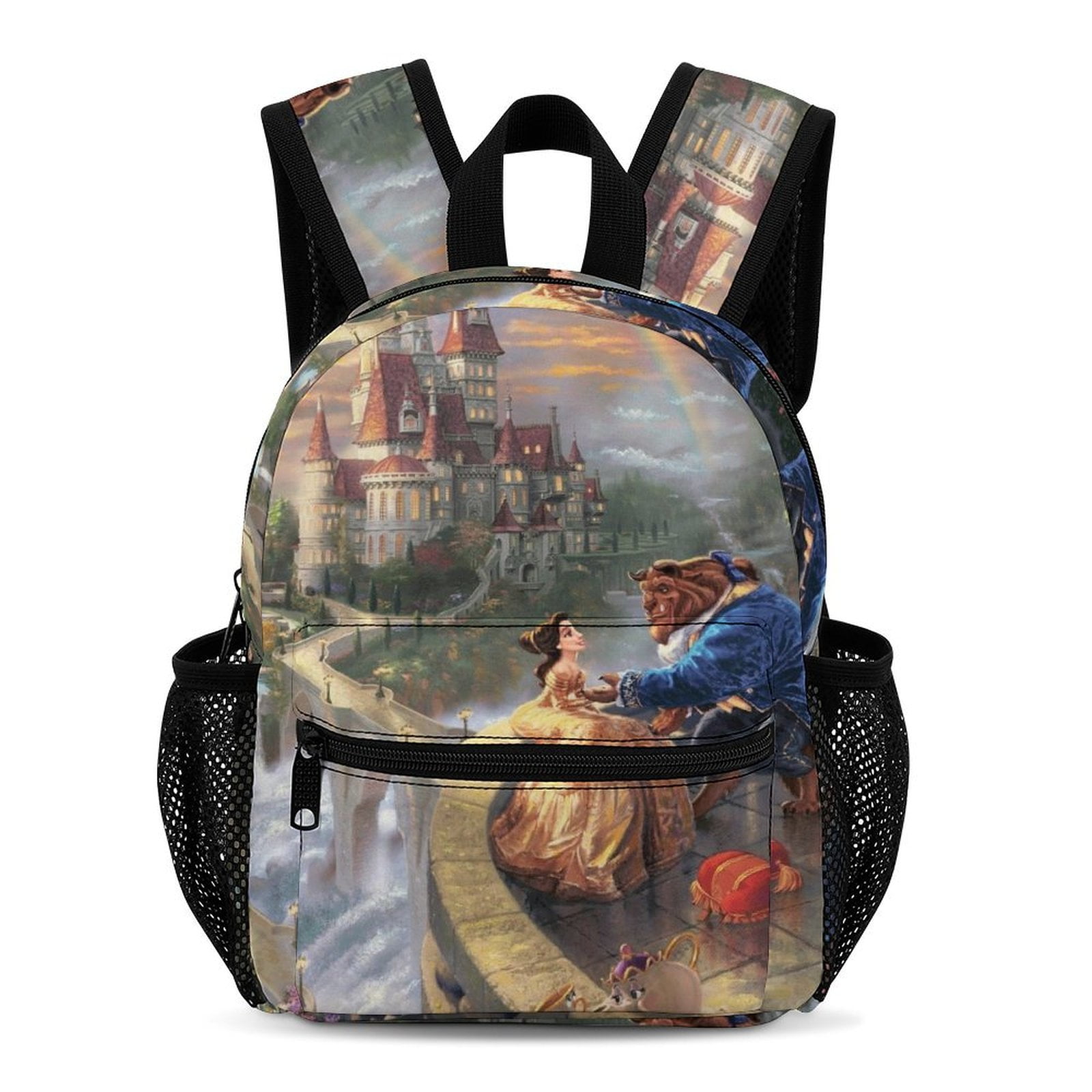 Beauty And The Beast Backpacks 13 Inch Bookbag Casual Daypack for ...