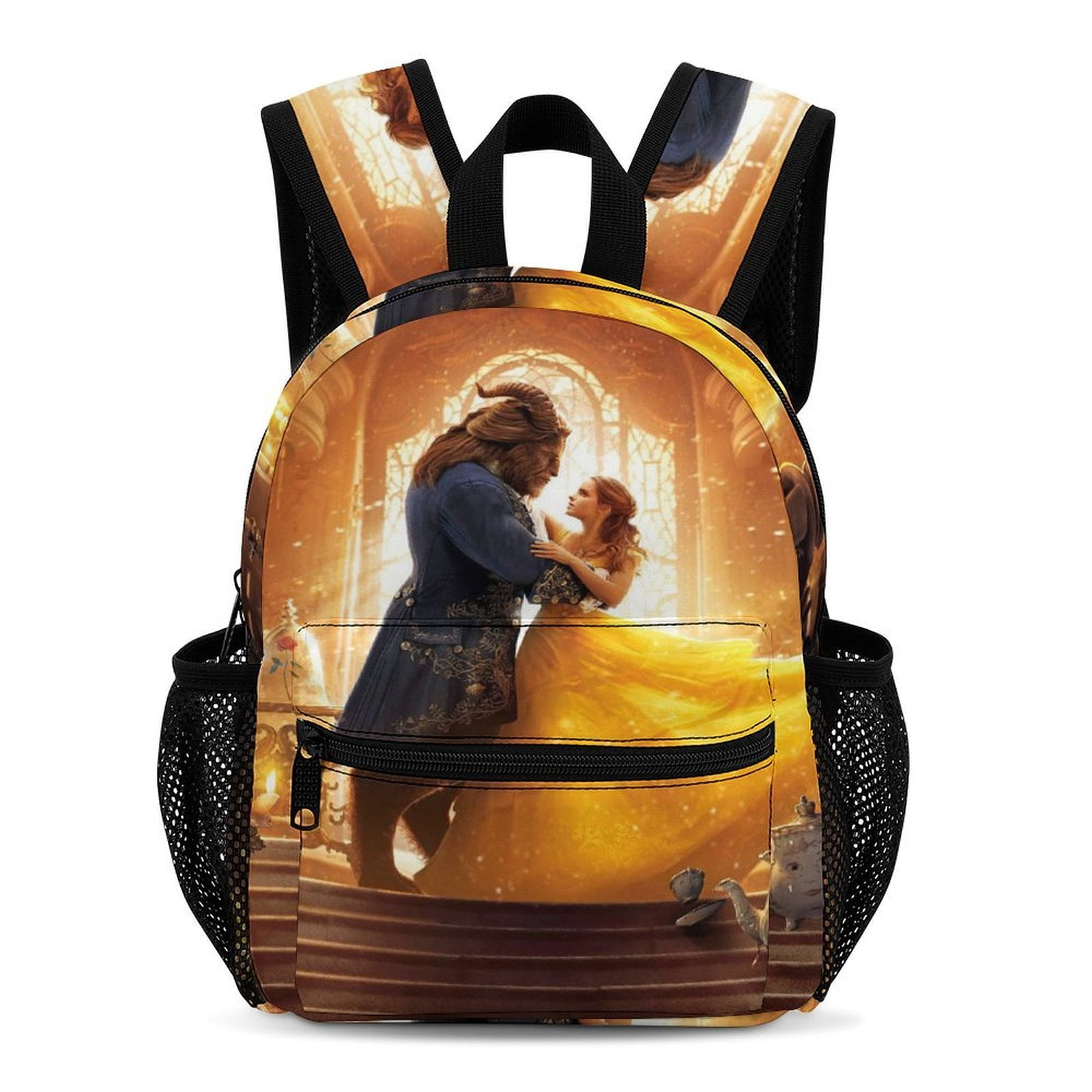 Beauty And The Beast Backpacks 13 Inch Bookbag Casual Daypack for ...
