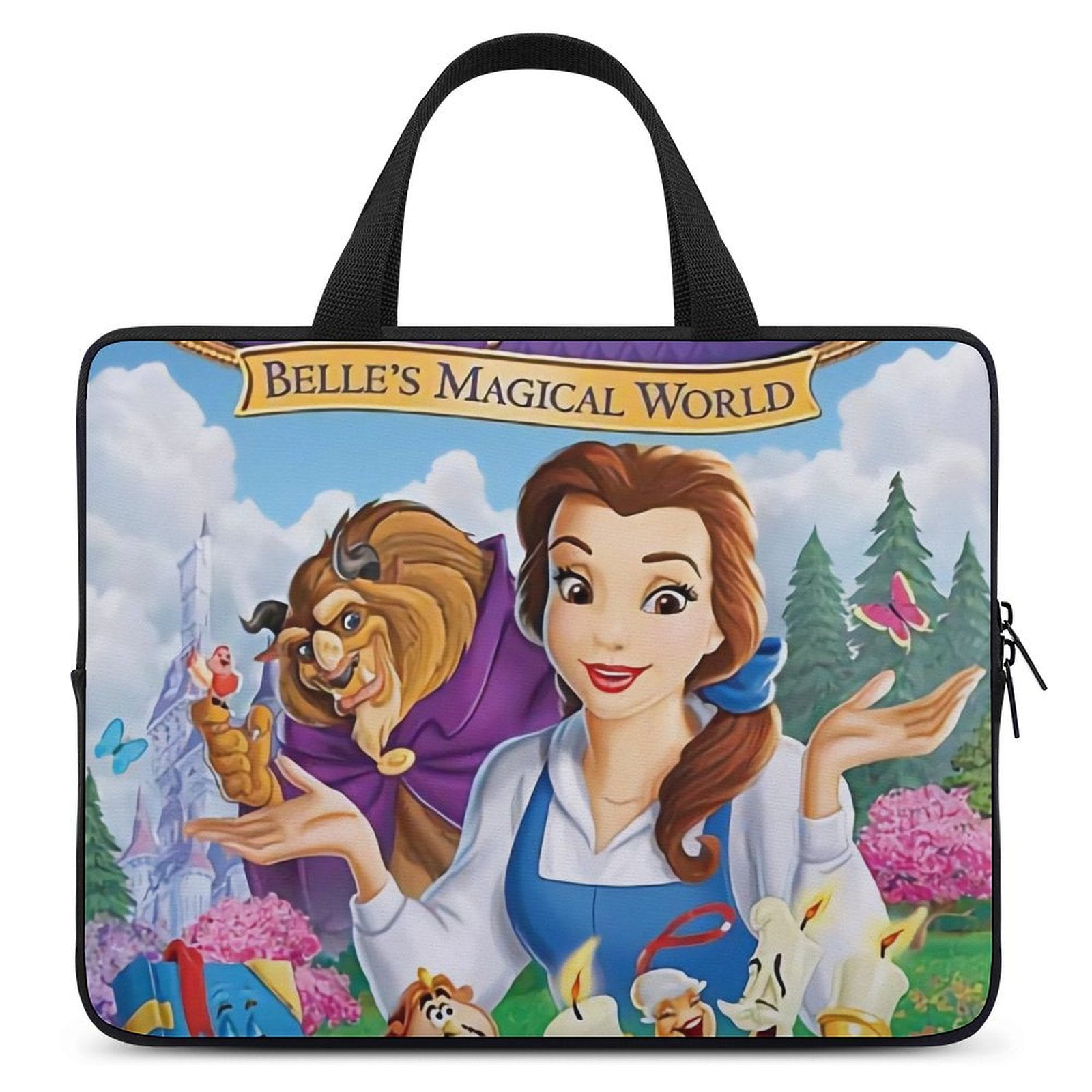 Beauty And The Beast Belle Classic Poster 17 Inch Laptop Bag,Expandable ...