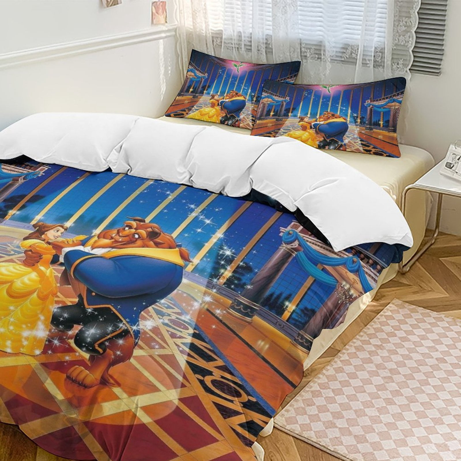 Beauty The Be-as 3 Piece Comforter Bedding 1 Set Super Soft Quilt Cover ...