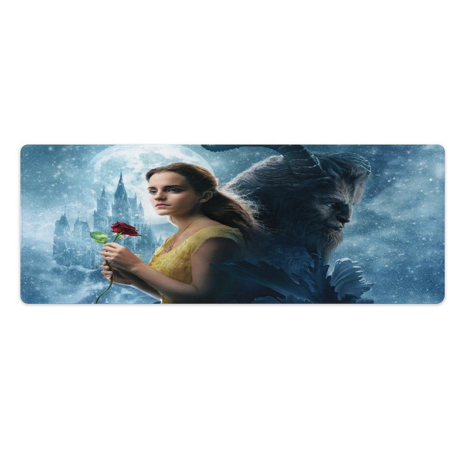 Beauty And The Beast Desk Pad Mouse Pad, Large Gaming Mouse Mat with ...