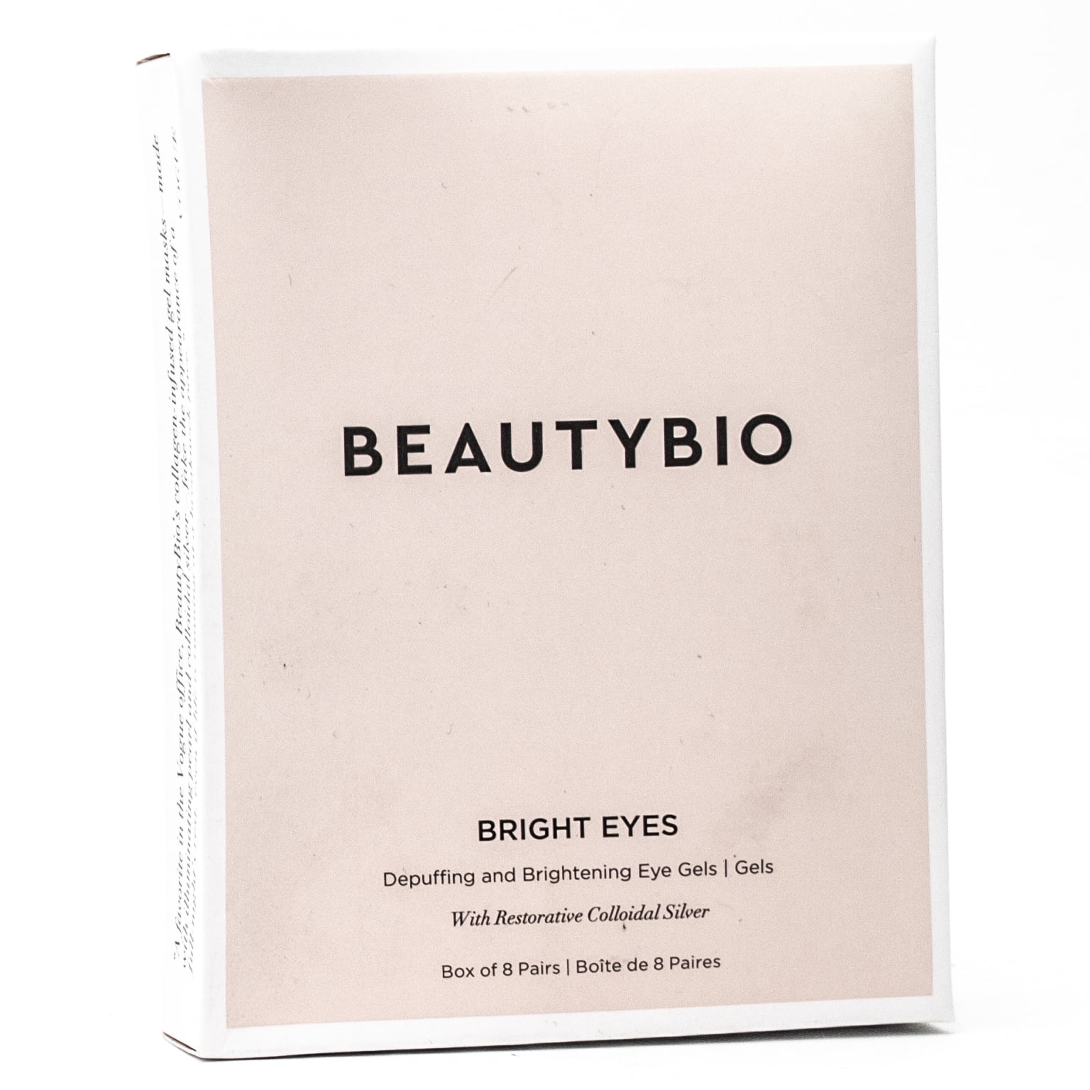 BeautyBio Bright Eyes Depuffing Eye Gels, Collagen and Silver Infused ...