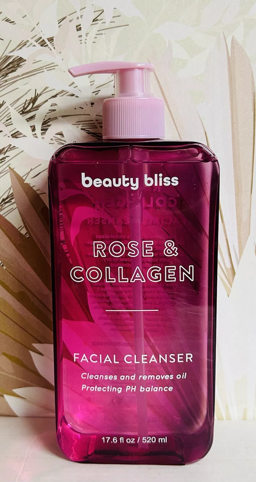 Beauty Bliss Rose & Collagen Facial Cleanser - Walmart.com