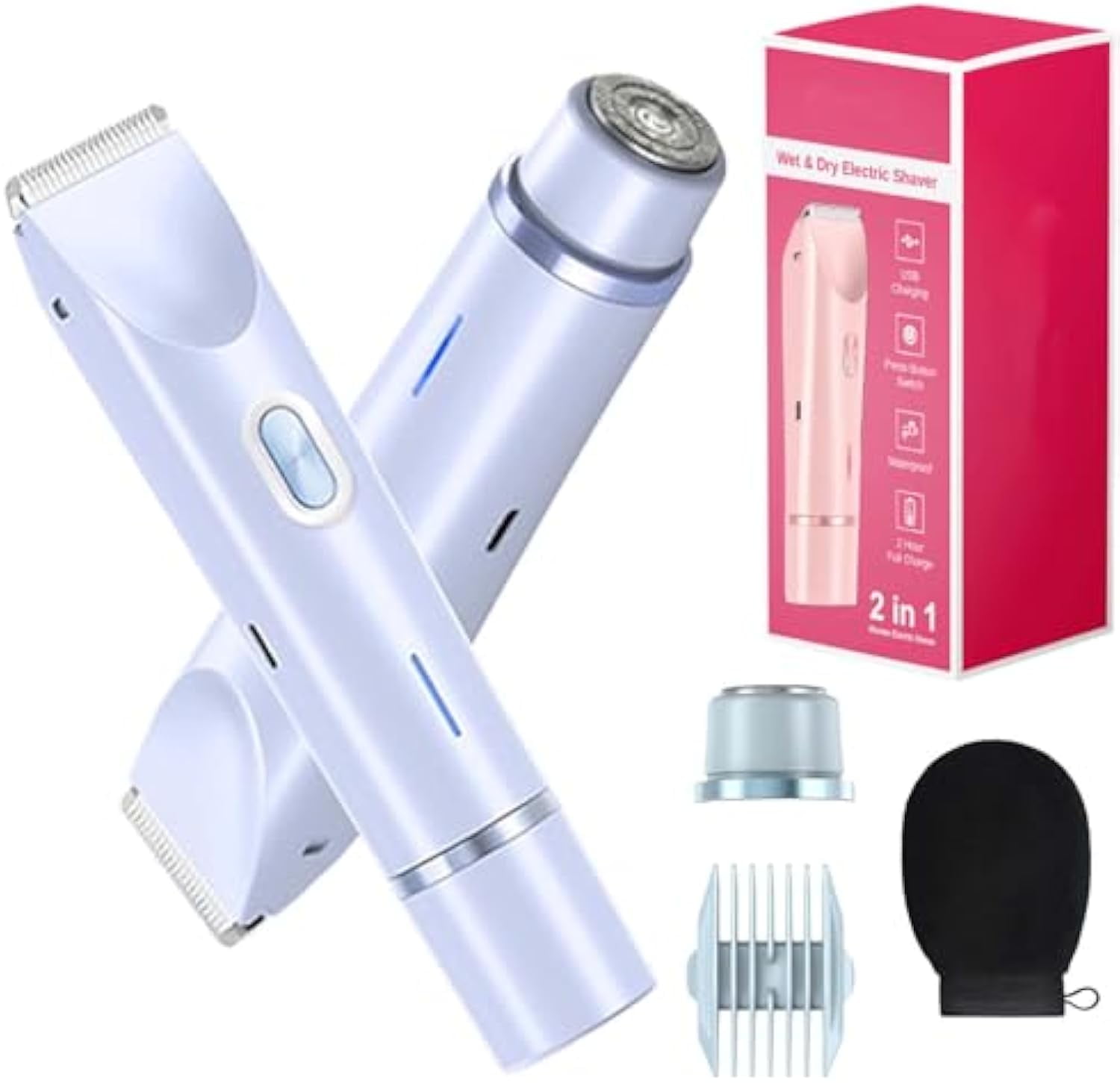 Beauty Bloom V2, Beauty Bloom Electric Razor, 2-in-1 Women's Body ...