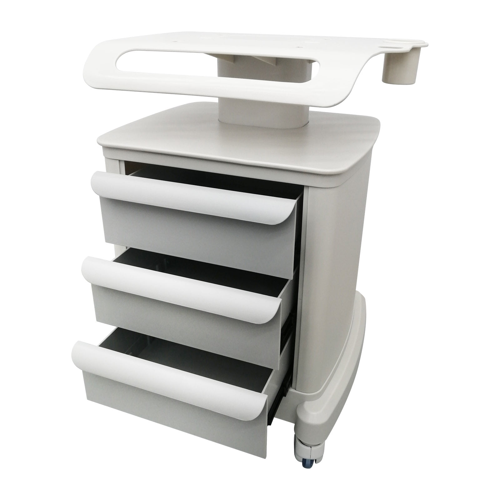 Beauty Cart Mobile Trolley Cart for Ultrasound Imaging Scanner ABS ...