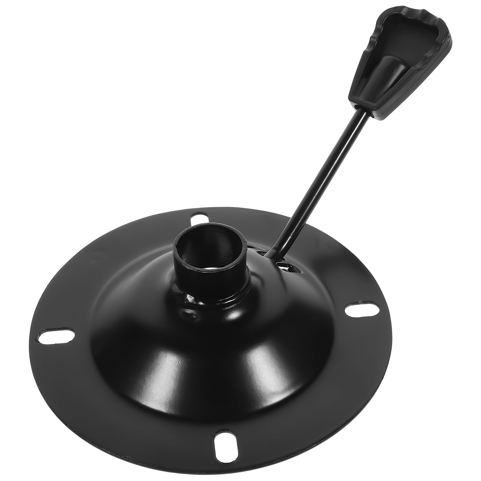 Masteelf Black Iron Barber Chair Tilt Control Mechanism Base for DIY ...