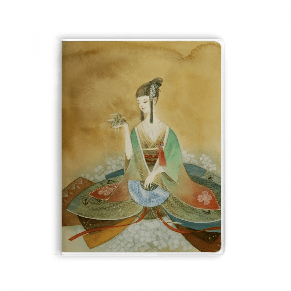 Beauty Chinese Antique Illustrator Notebook Gum Cover Diary Soft Cover ...