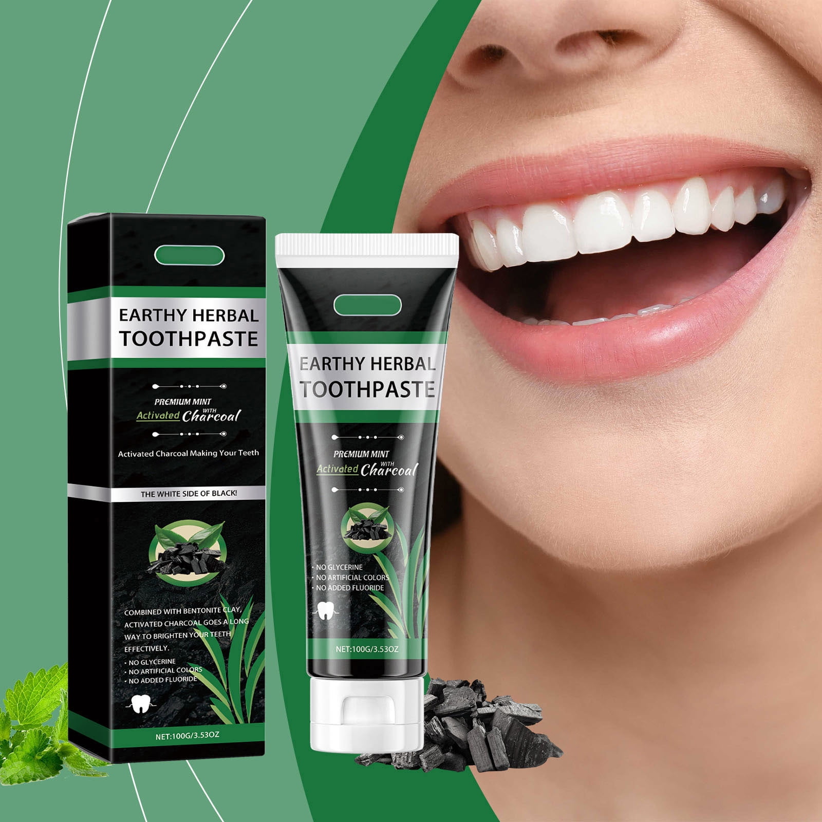 Clearance Under $10 Charcoal Toothpae Clean Toothpae Activated Charcoal ...