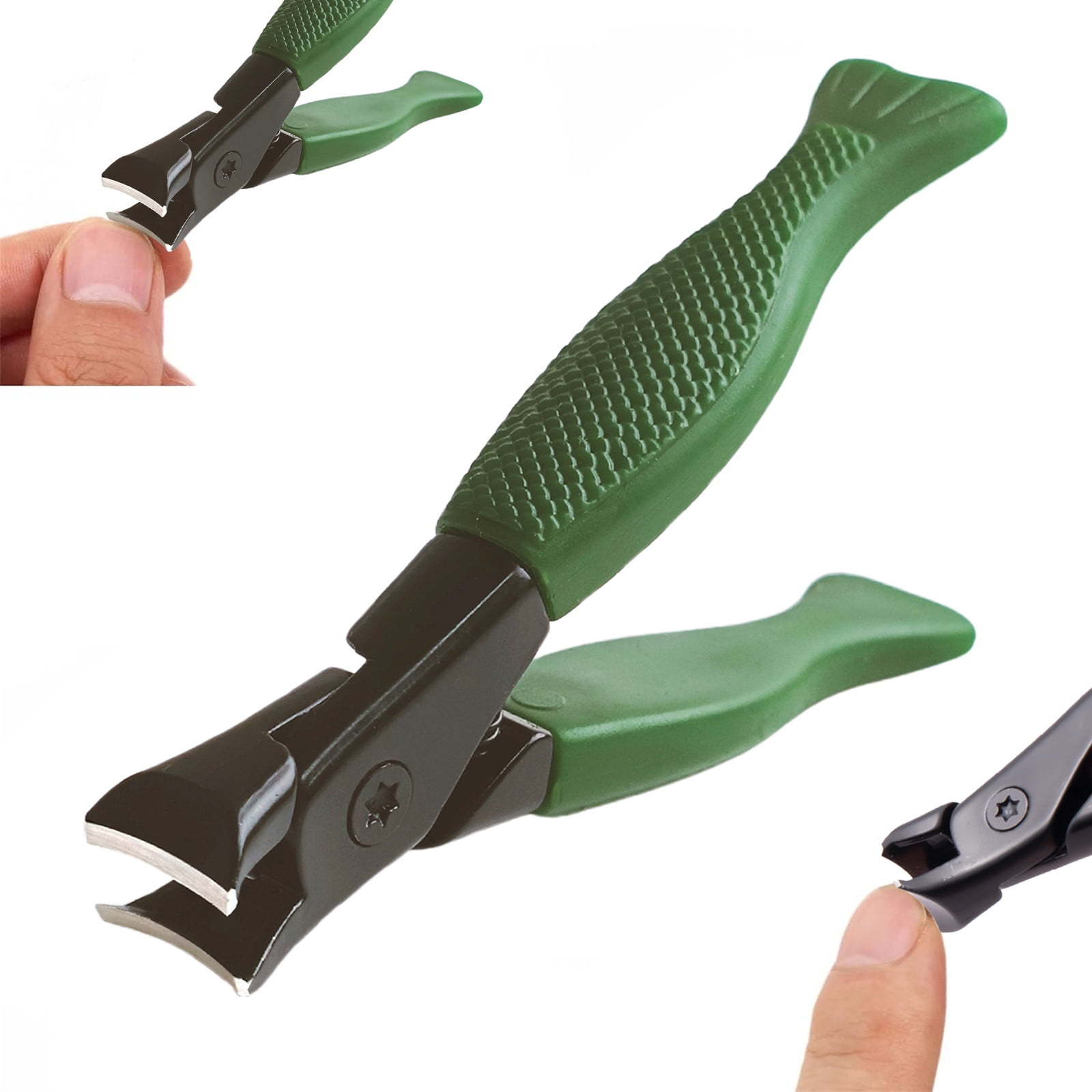 Beauty Clearance Under $10 Fish Tail Shape Antisplash Nail Clipper Toe ...