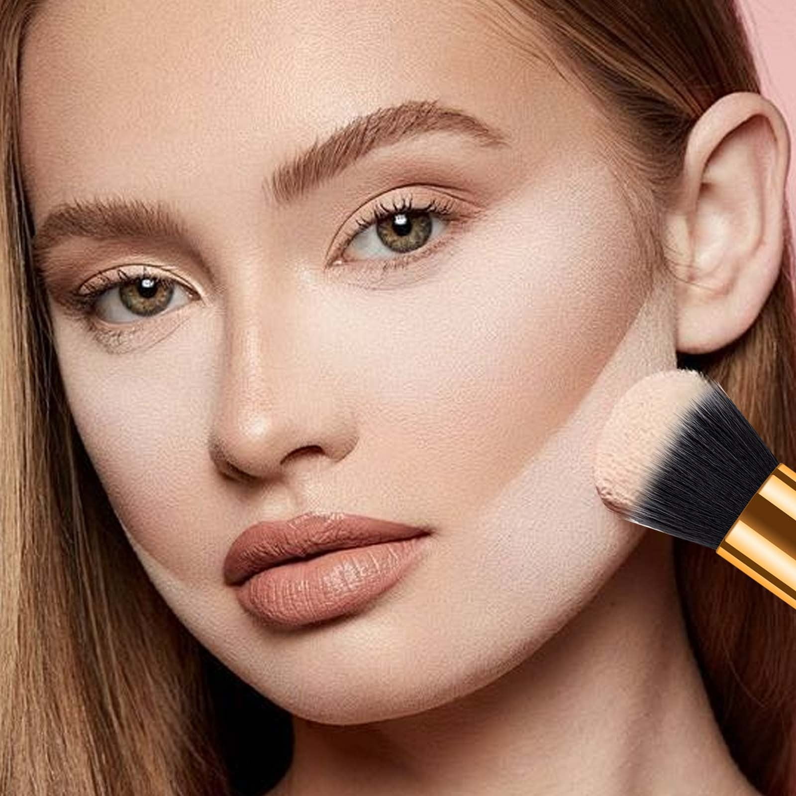 Clearance Under $10 Portable F Oundation Makeup Powder Blusher Independent Packaging Multi ...