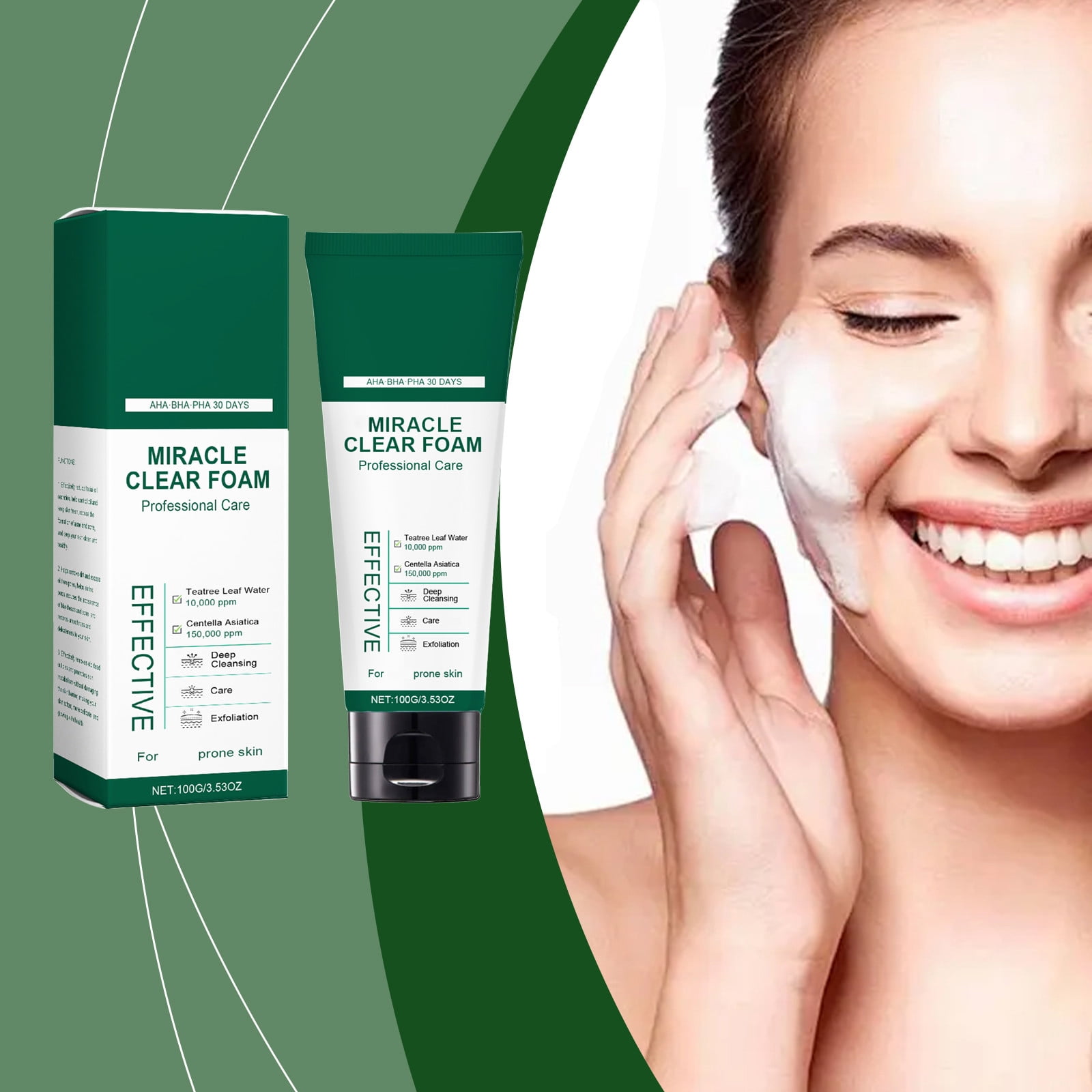 Beauty Clearance Under $10 Tea Trees Oil Control Cleanser Gently ...