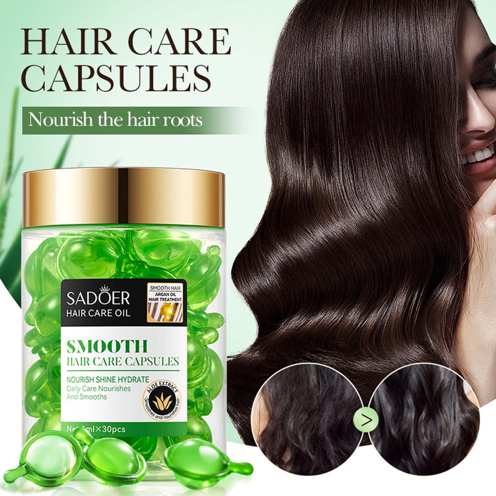 Beauty Clearance Under $10 Aloe Hair Care Capsules To Improve ...