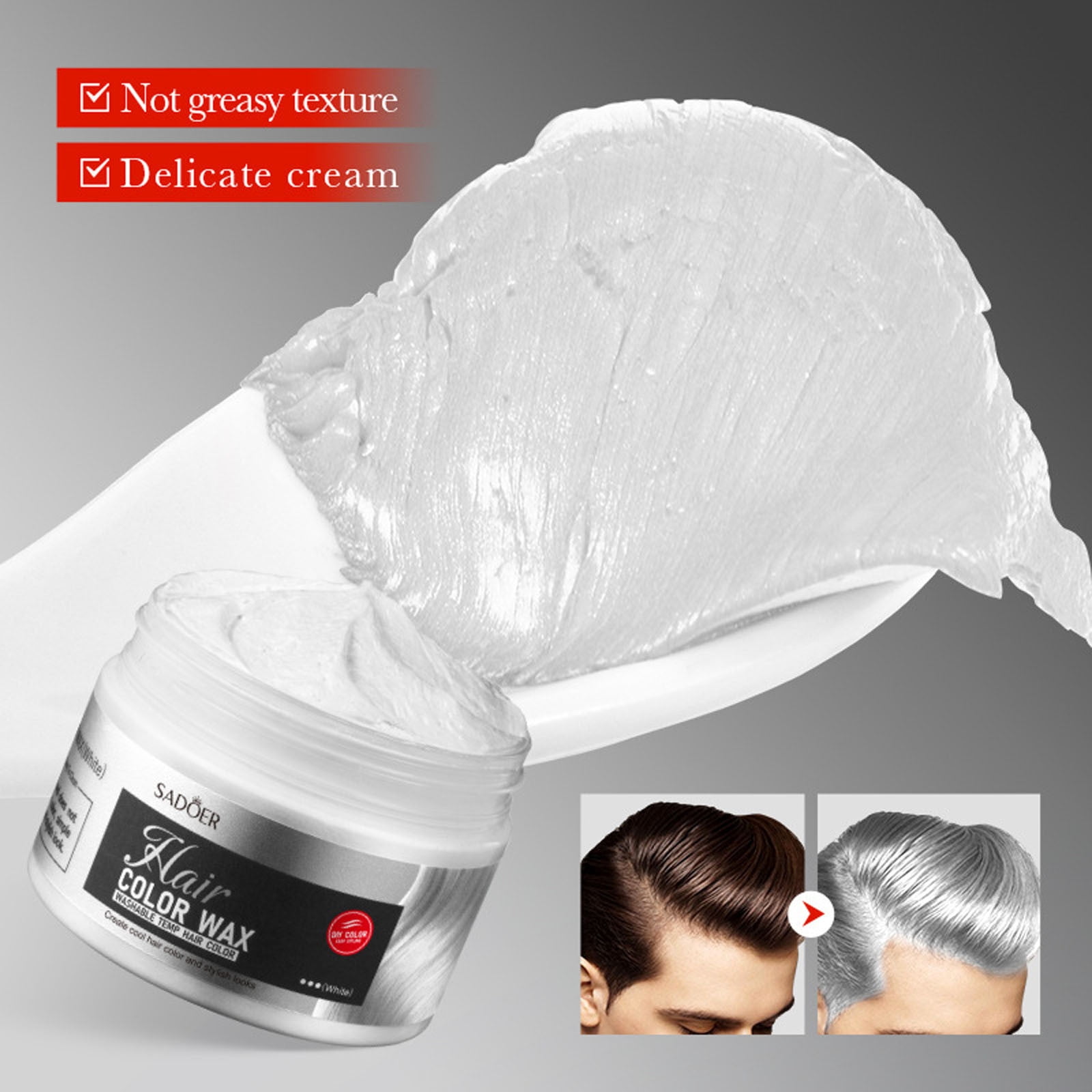 Clearance Under $10 Color H Clays yling Natural Volume H Wax Quick ...
