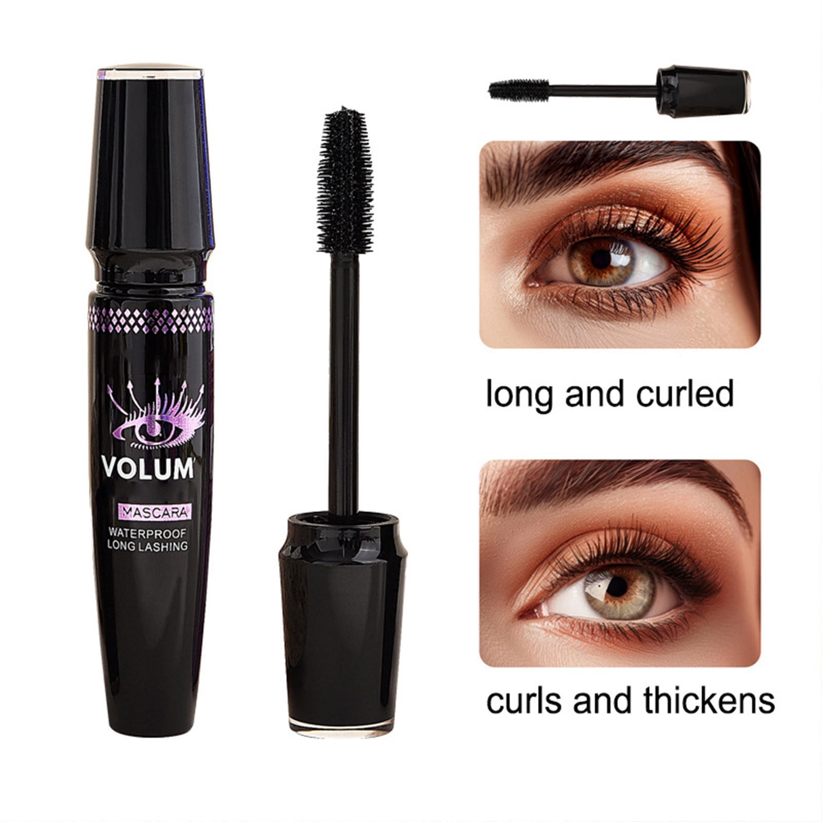 Beauty Clearance Under $10 Mascara Waterproofs Non-Halos Dyeing Long ...