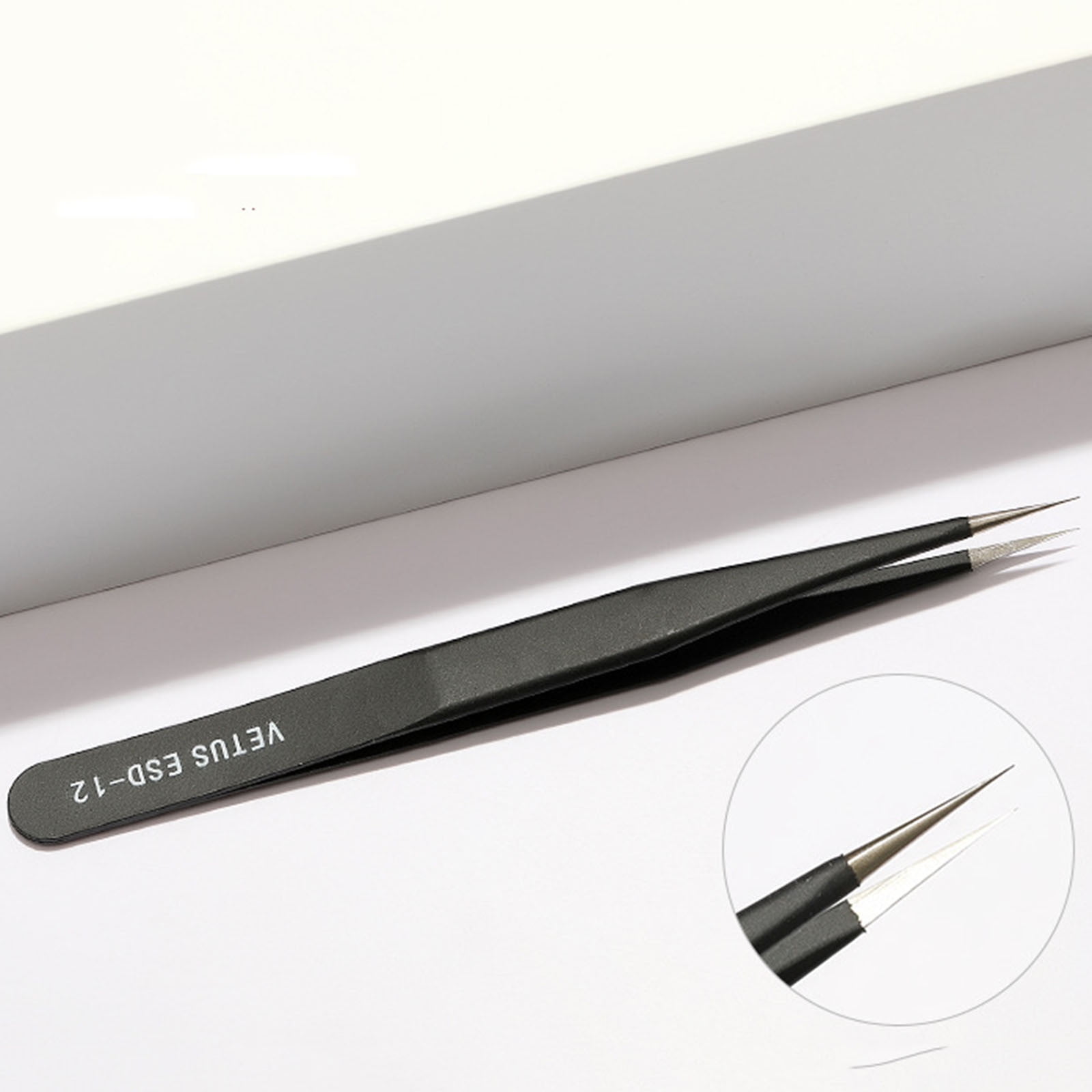 Nail Tools Elbow Tweezers Sticker Clip Stainless Steel Tweezers ...