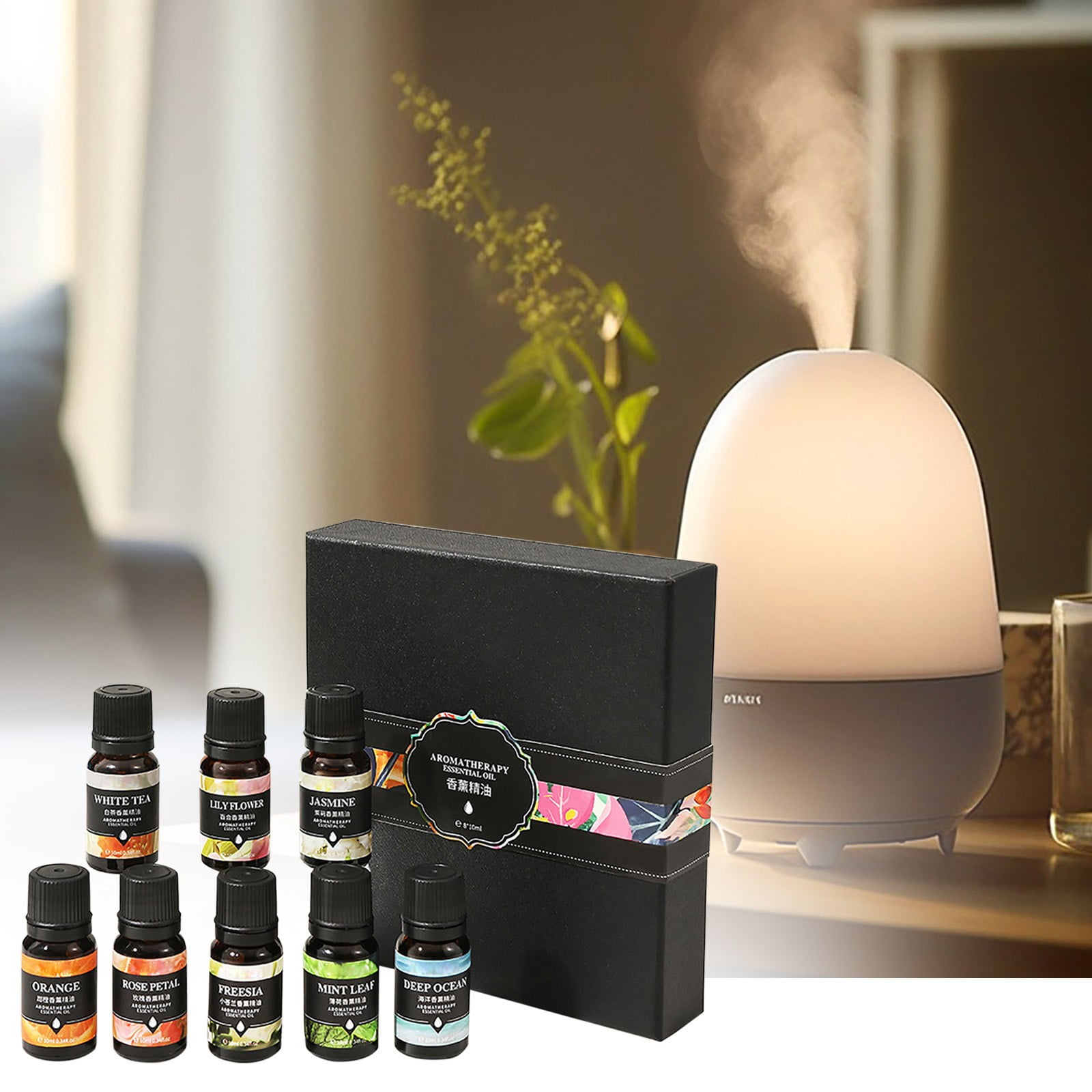 Beauty Clearance Under $10 Plant Aromatherapy Oil Box 8 Bottles ...