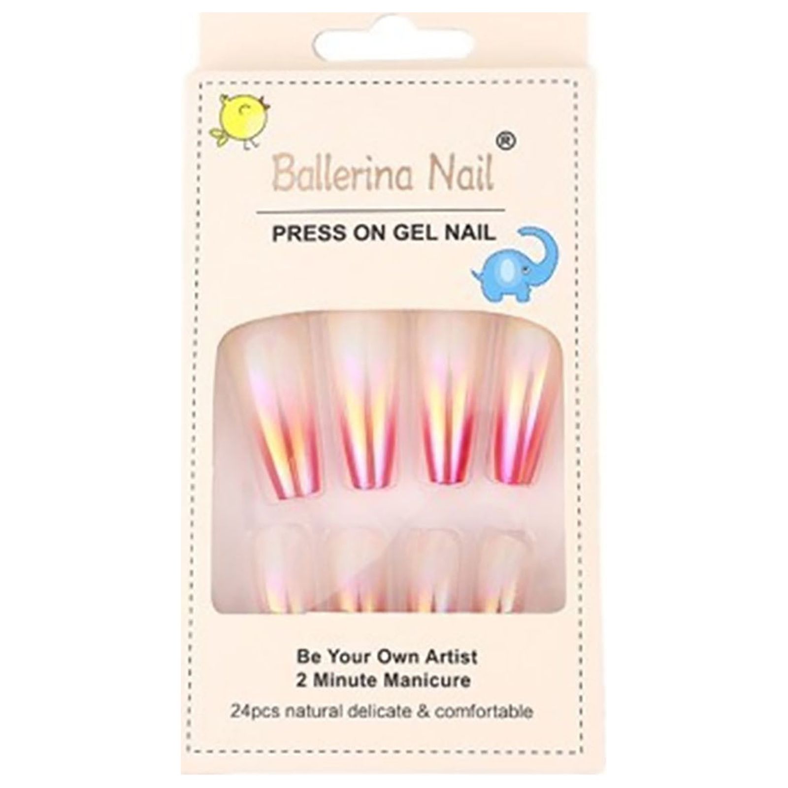 New Year Savings Under $15 24 Of Fake Nails Nail Art Patches Wearable ...