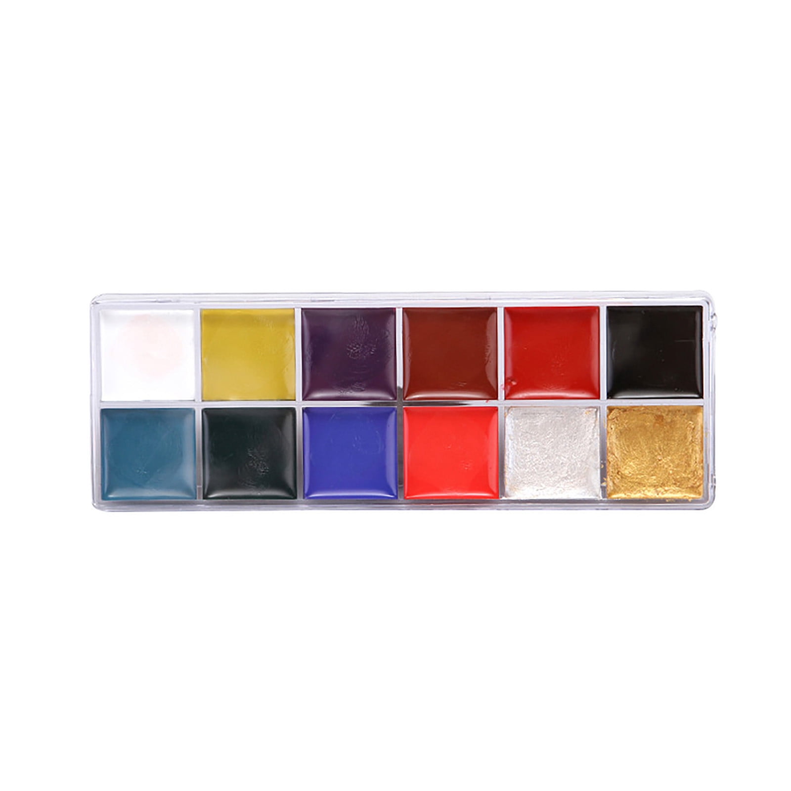 Beauty Clearance Under $15 Face & Body Paint Set 12 Colours Palettes ...