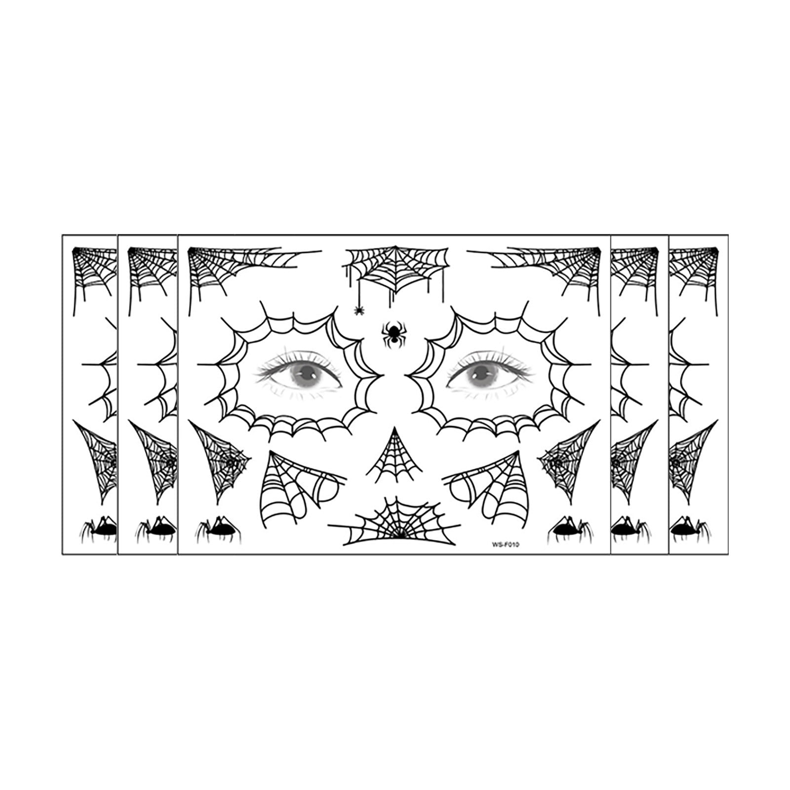 Beauty Clearance Under $15 Face Sticker Sticker Dark Wind Funny Makeup ...