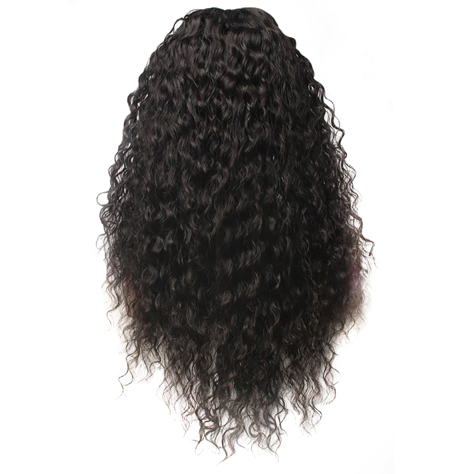 Beauty Clearance Under $15 Front Lace Wig Chemical Fiber Wave Long ...