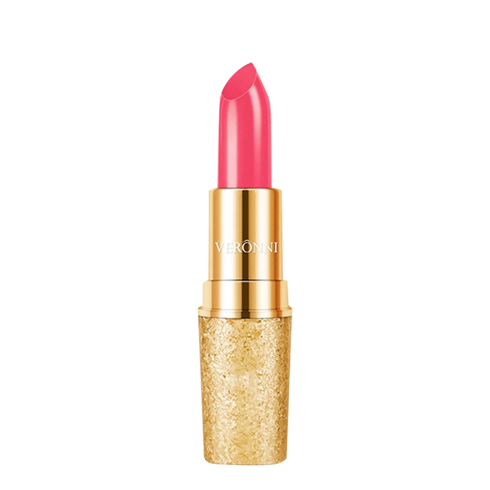 Beauty Clearance Under $15 Gold Tube Lipstick Moisturizing Velvet Matte ...