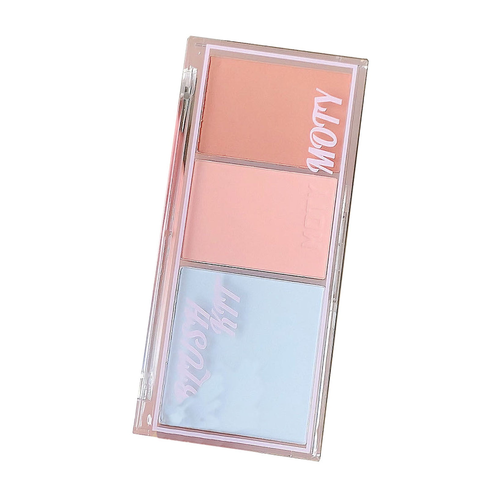 Beauty Clearance Under $15 Three-Color Blush Powder Is Fine And Easy To ...