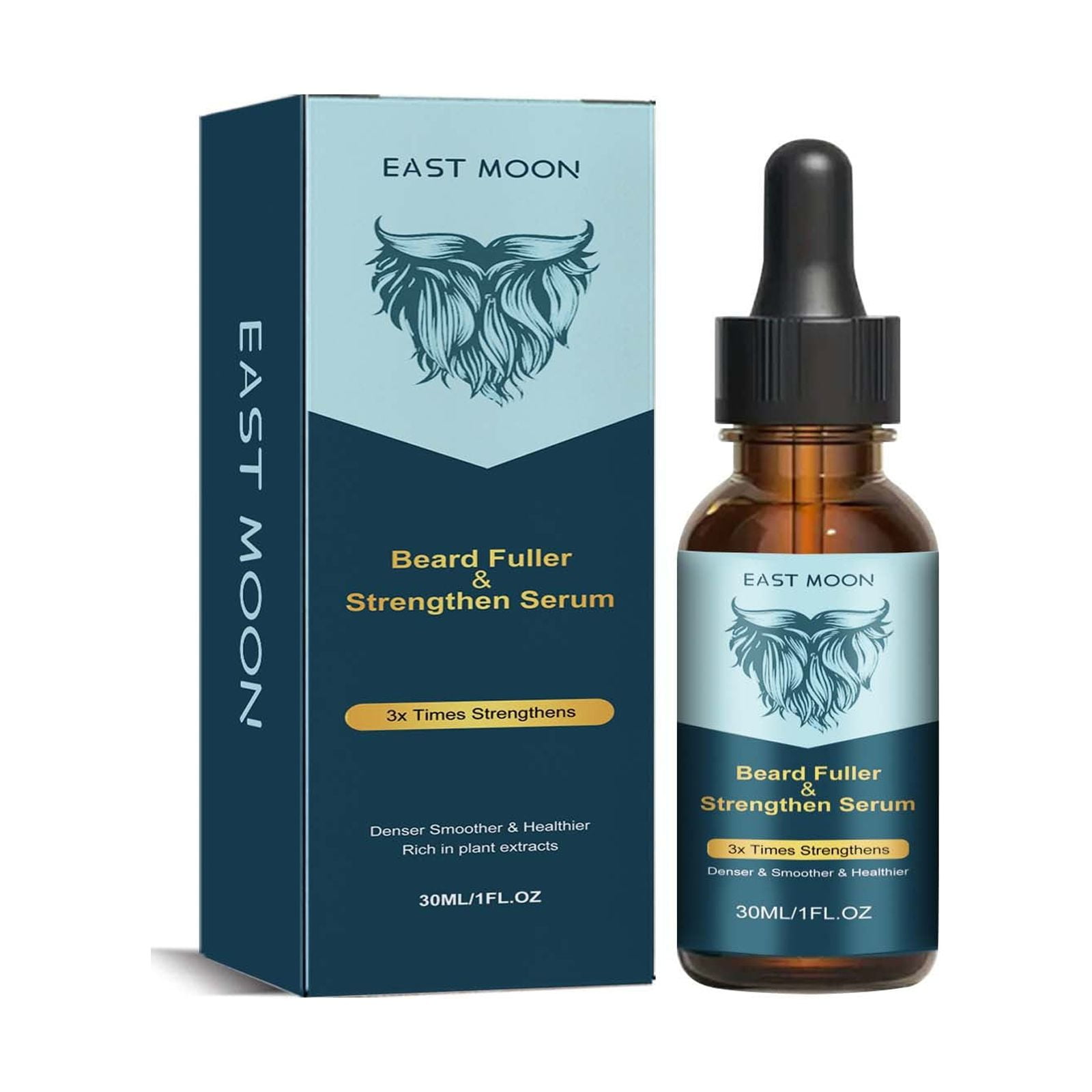 Beauty Clearance Under $5 Men Liquid Beard Growth Fast Enhance Facial ...