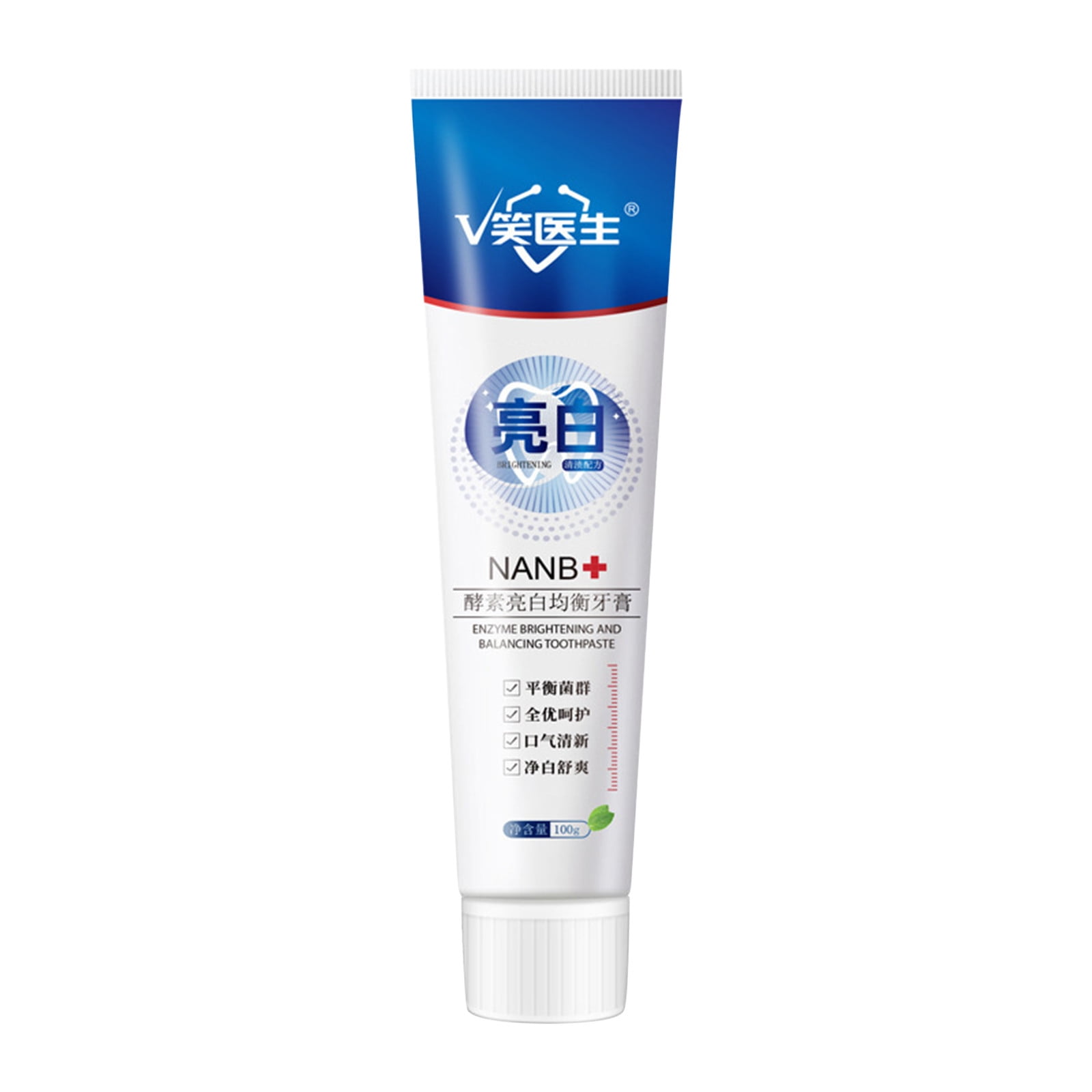 Beauty Clearance Under $5 Probiotic Brightening White Toothpaste Mint ...