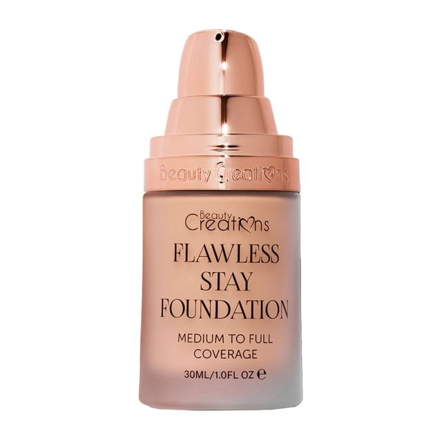 Beauty Creations Flawless Stay Foundation - 7.5 - 1 oz (Pack of 2 ...