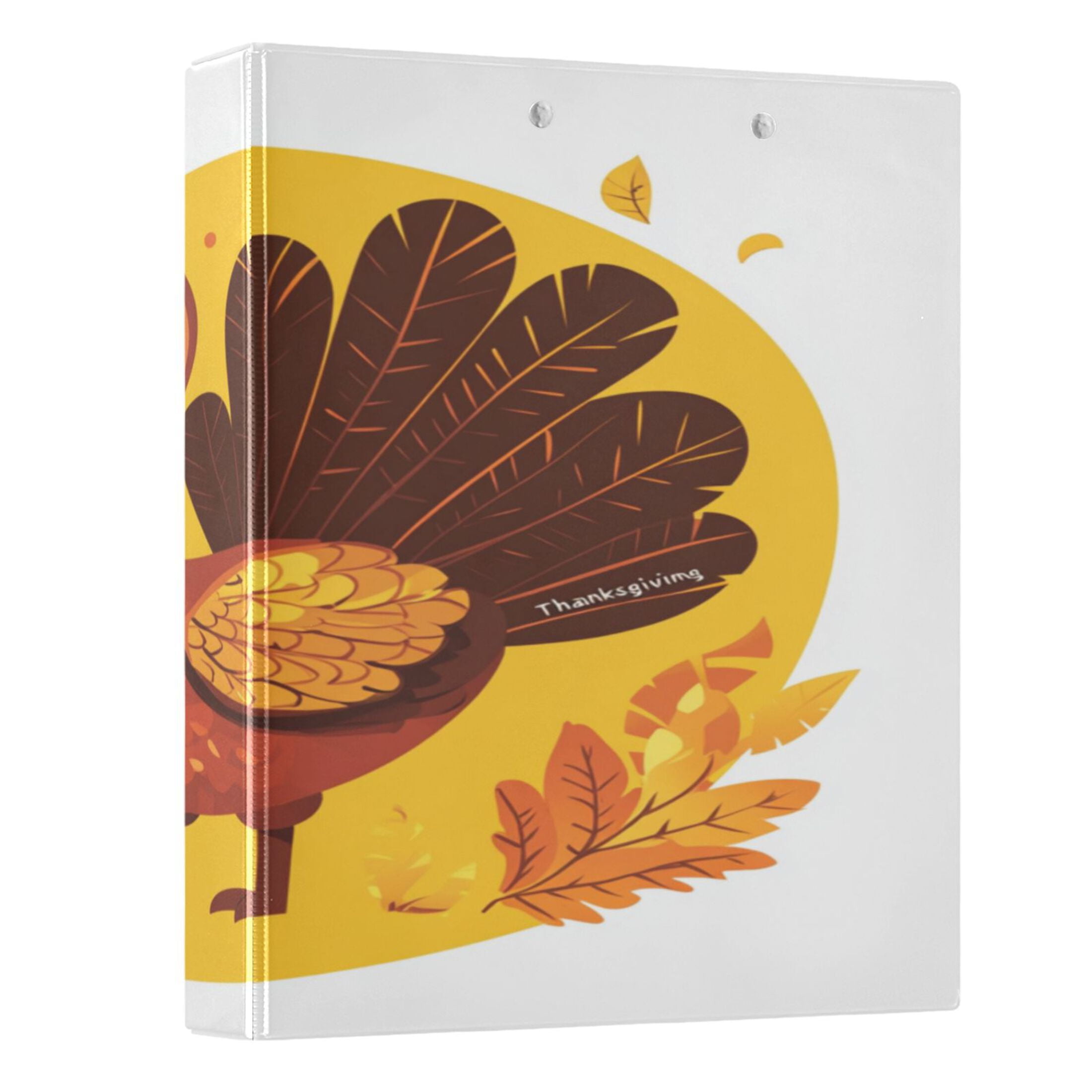 Beauty Cute Turkey 3 Ring Hardcover Binders 1.5in Round Rings for ...