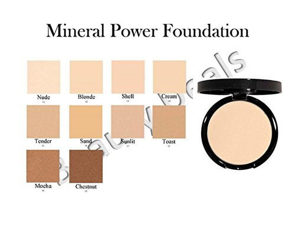 Beauty Deals Mineral Makeup Pressed Powder Foundation - Hypoallergenic ...