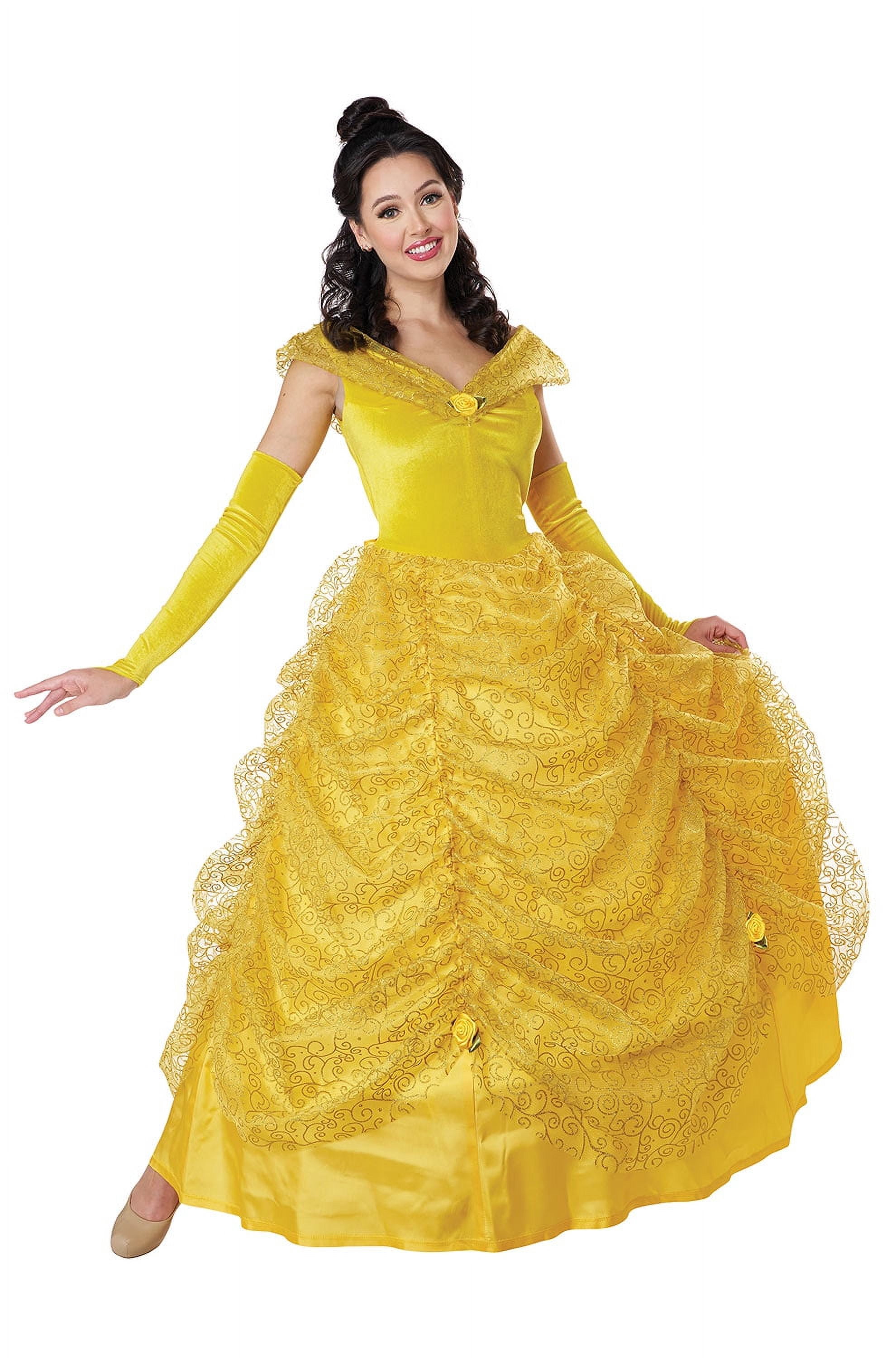 Beauty Deluxe Ball Gown Adult Costume - Walmart.com