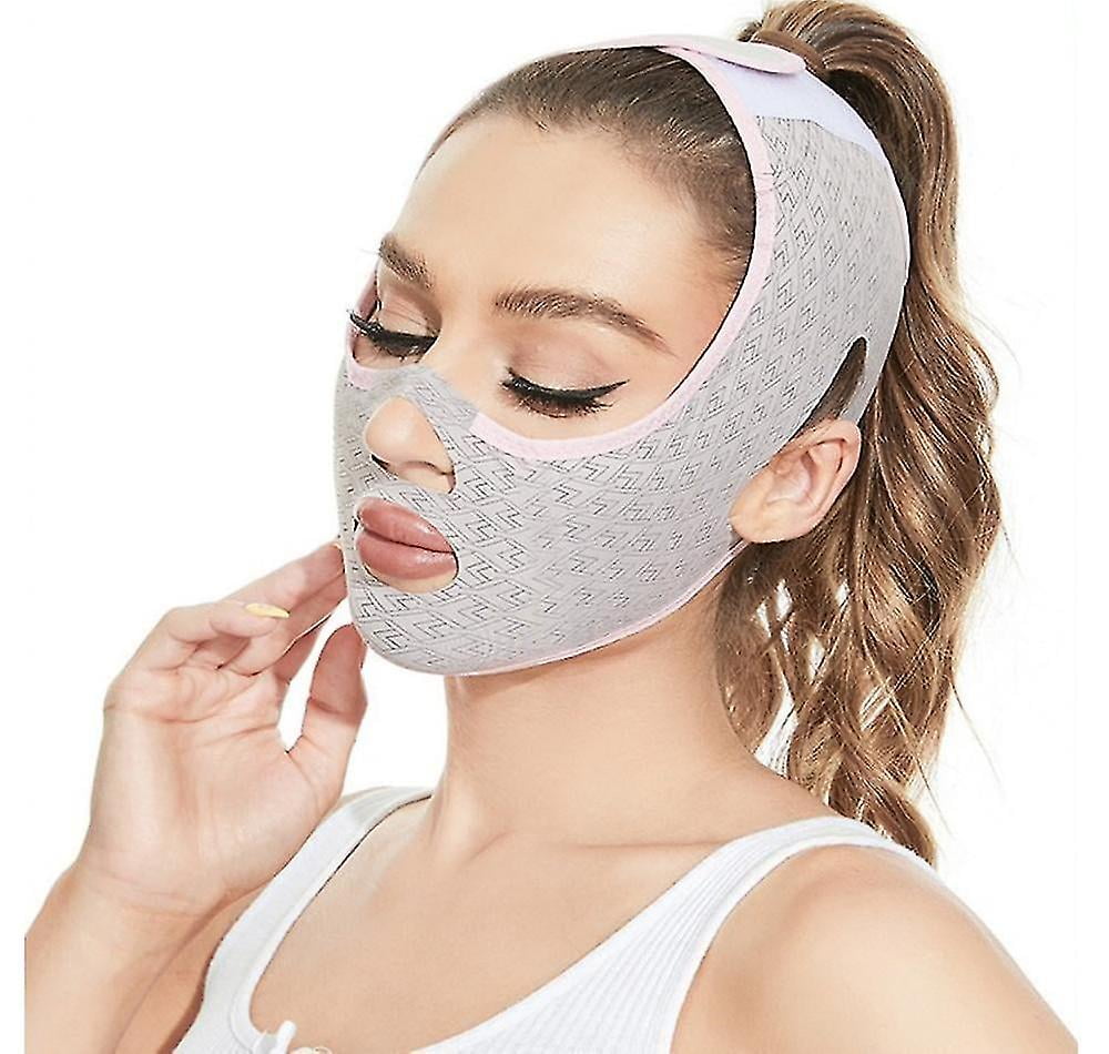 Beauty Face Sculpting Sleep Mask, V-line Face Slimming Mask, Chin Strap ...