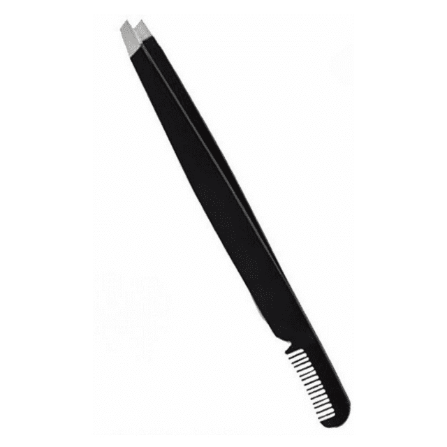 Beauty Glam 313 Slant Tip Eyebrow Tweezer Stainless Steel Precision ...