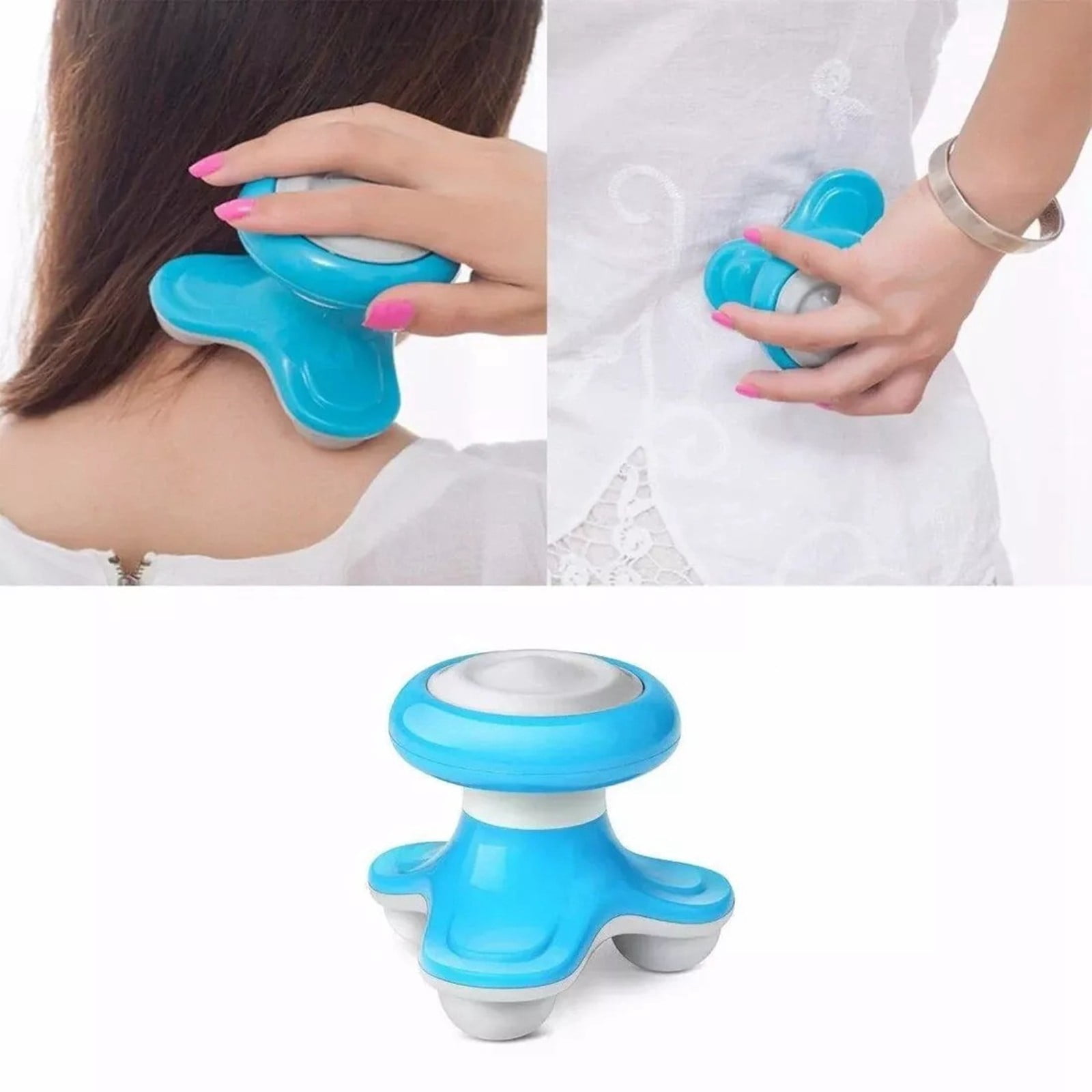 Beauty Instrument Mini Triangle Massager with Intelligent Warming ...