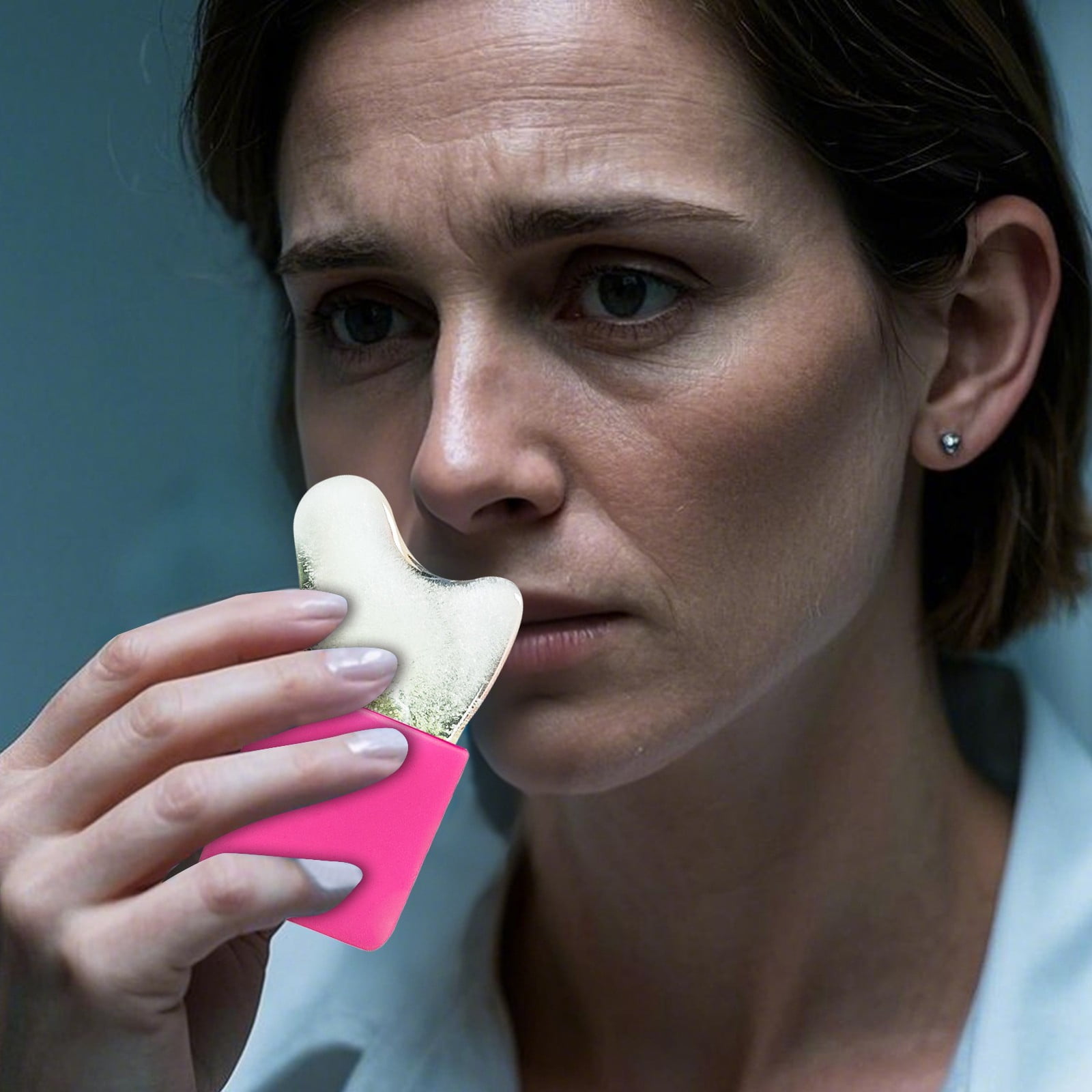 Beauty Instrument Silicone Ice Scraper Gua Sha Set for Face Eyes Neck ...